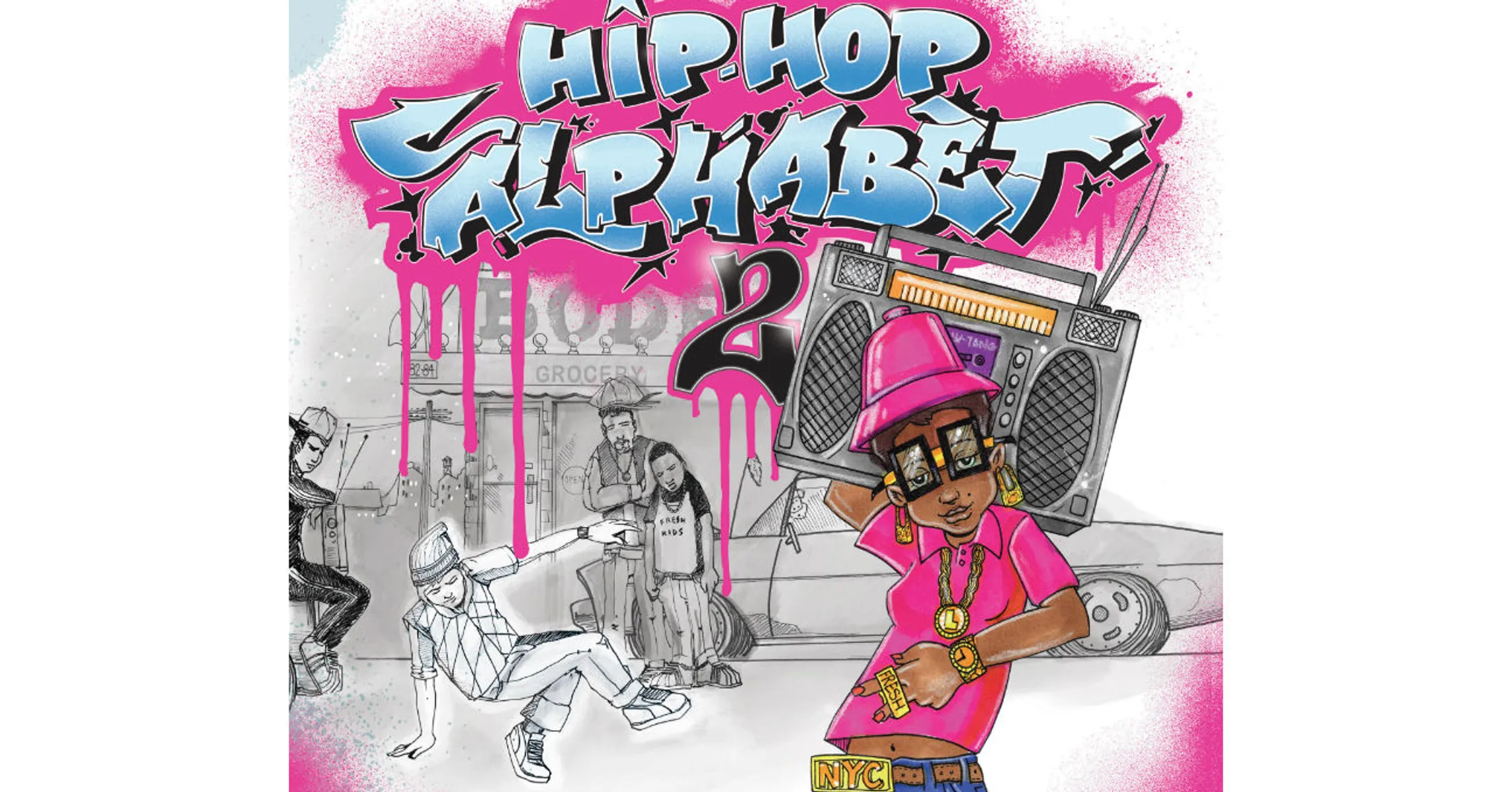 "Hip Hop Alphabet 2" Teaches Kids The ABCs With Rap Icons And Graffiti Art