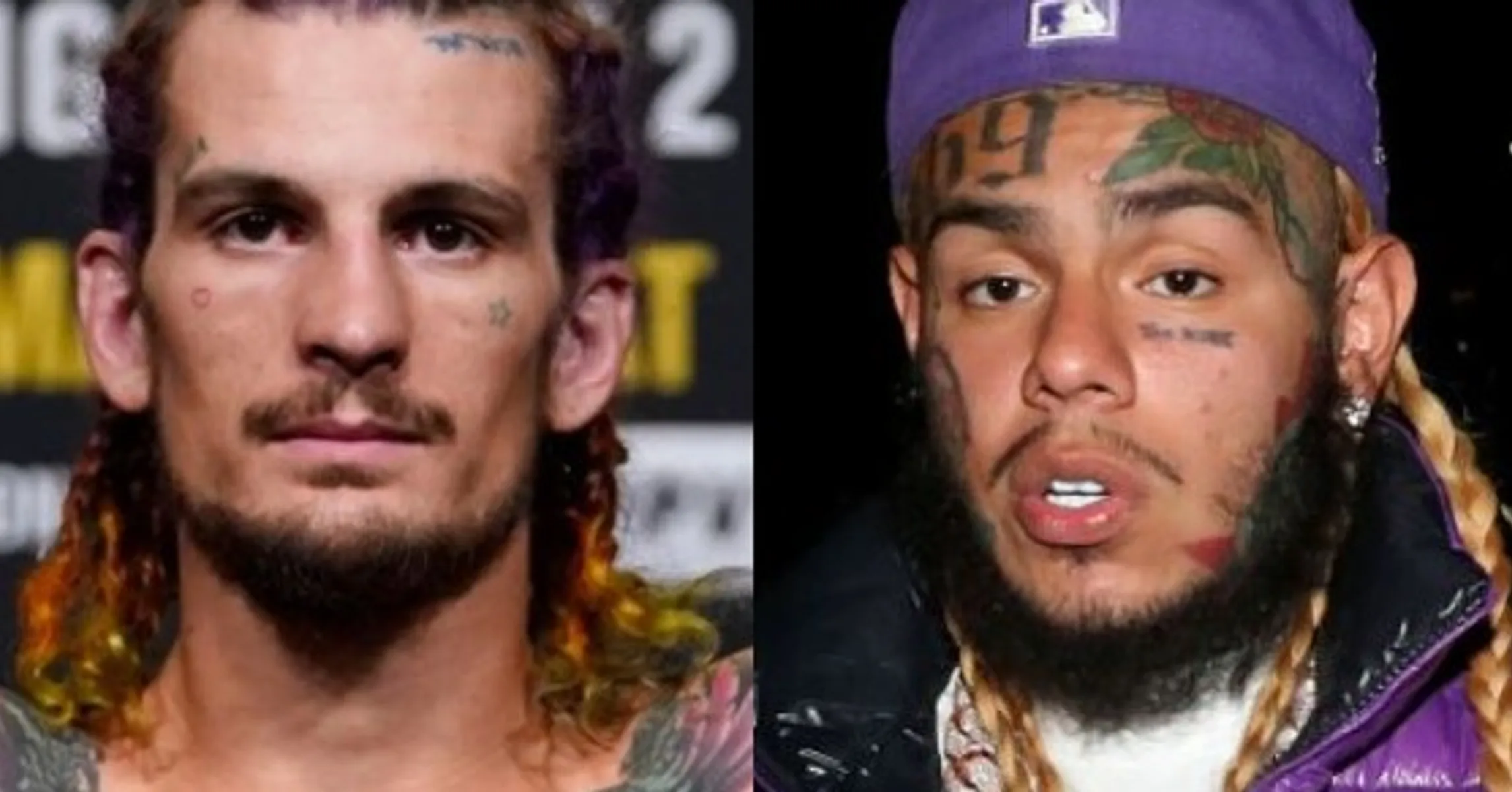 MMA Fighter Sean O'Malley Gets "69" Tattoo Inked By 6ix9ine Himself