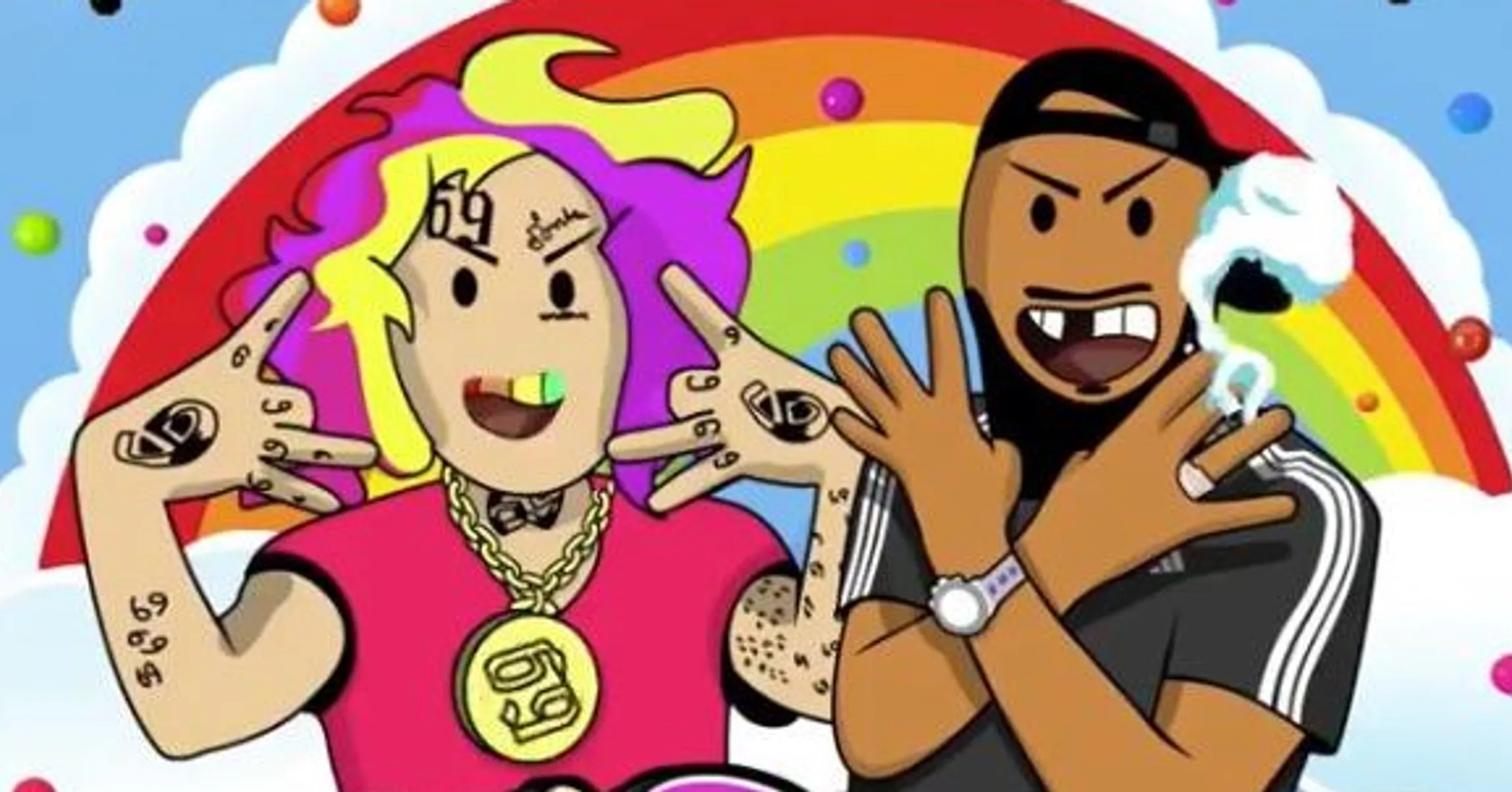 Tekashi 6ix9ine Links Up With Berlin-Based Rapper GRiNGO On "ZKITTLEZ"