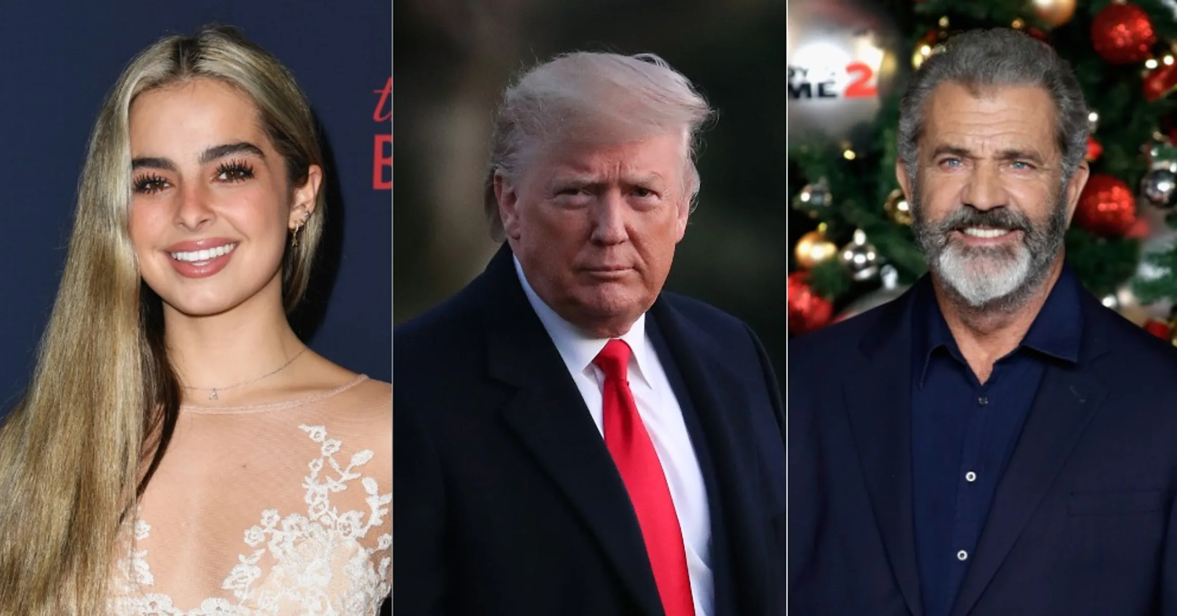 Mel Gibson & Addison Rae Boldly Embrace Trump At UFC 246