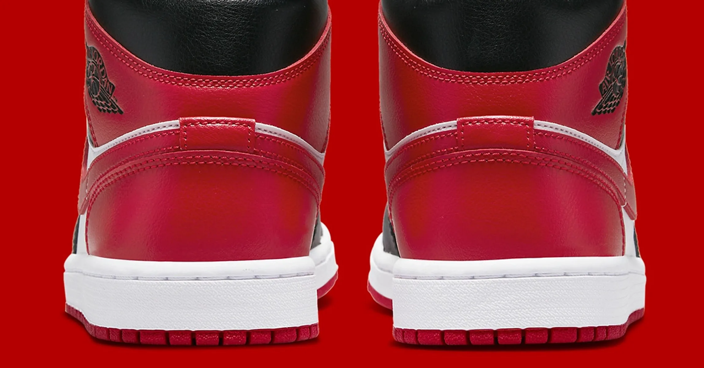 Air Jordan 1 Mid Blessed With Alternate "Chicago" Colorway: Photos