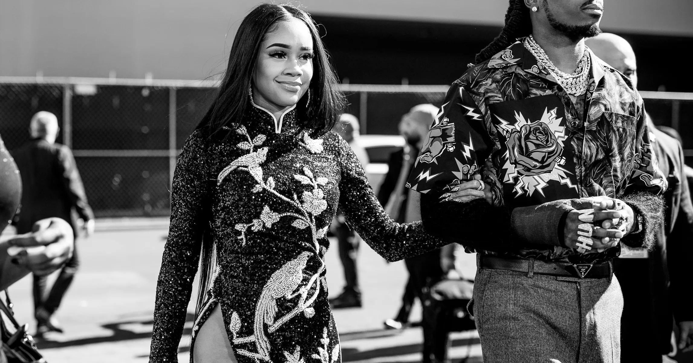 Quavo Has His Hands Full Of Saweetie During Yacht Date Night