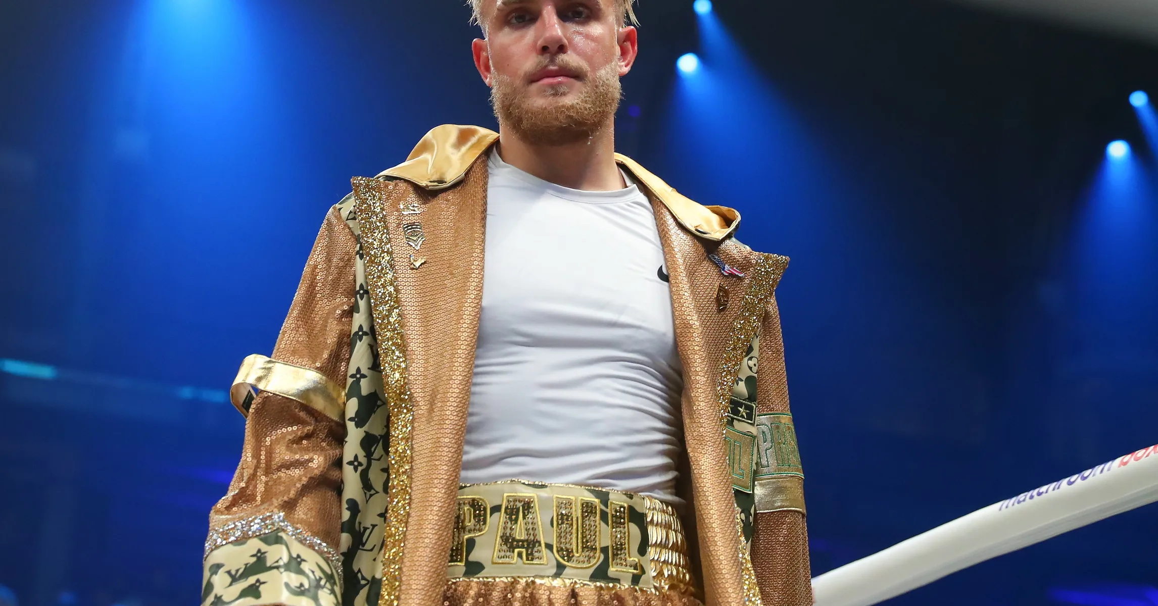 Jake Paul Shows Off Gory Broken Nose He Suffered During Training