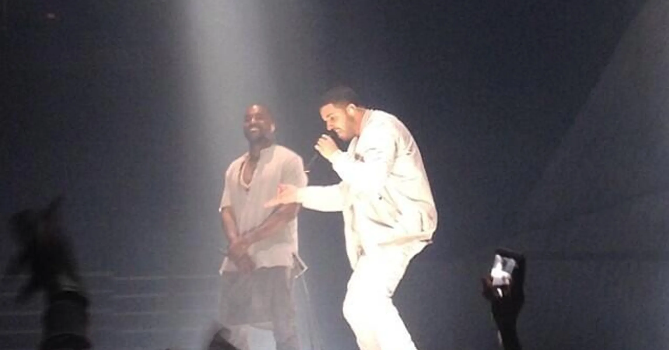Kanye West Brings Out Drake At Yeezus Tour In Toronto