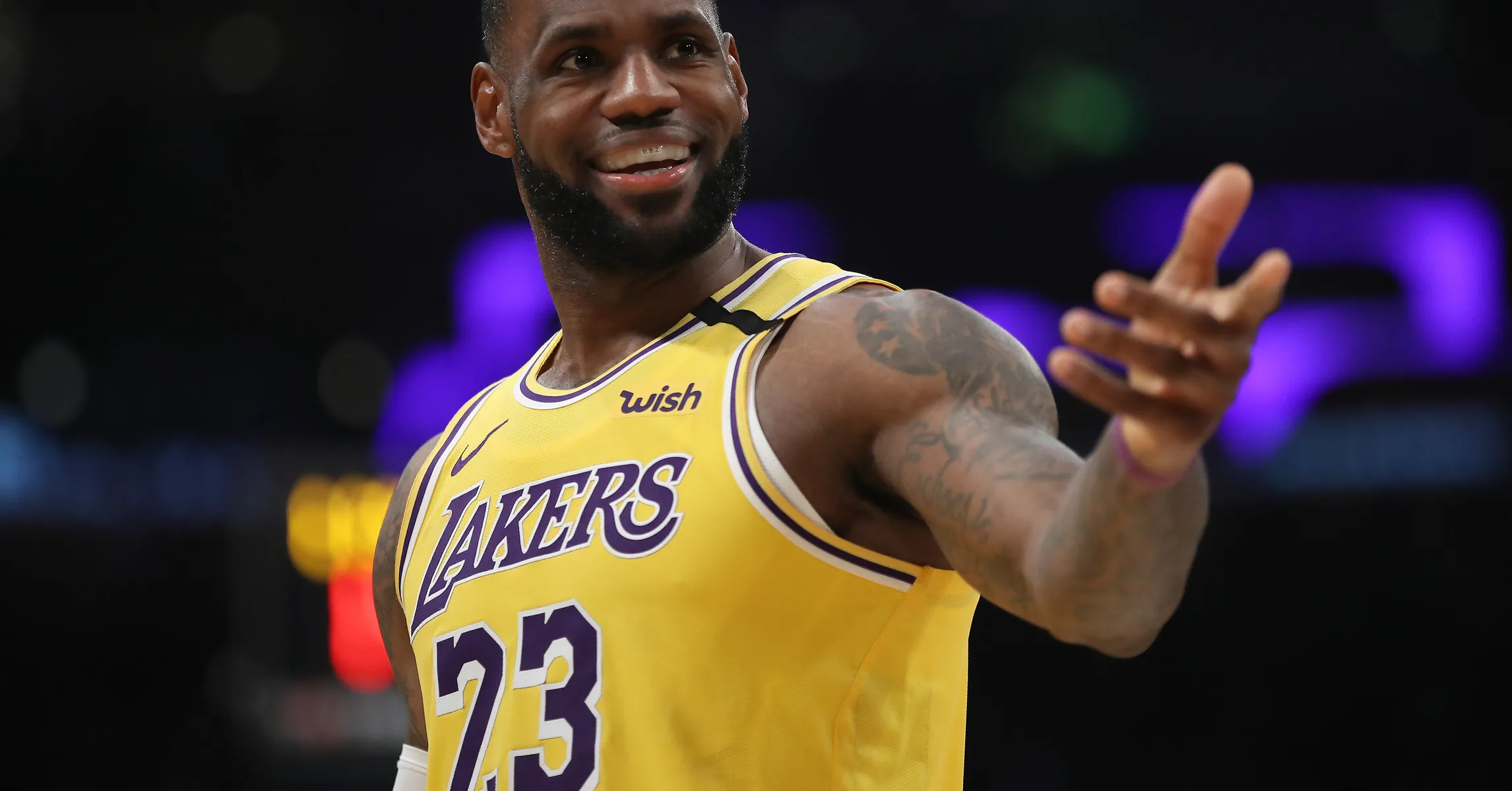 LeBron James Cops Diamond Lion Doorknocker Pendant With Red Lit Eyes