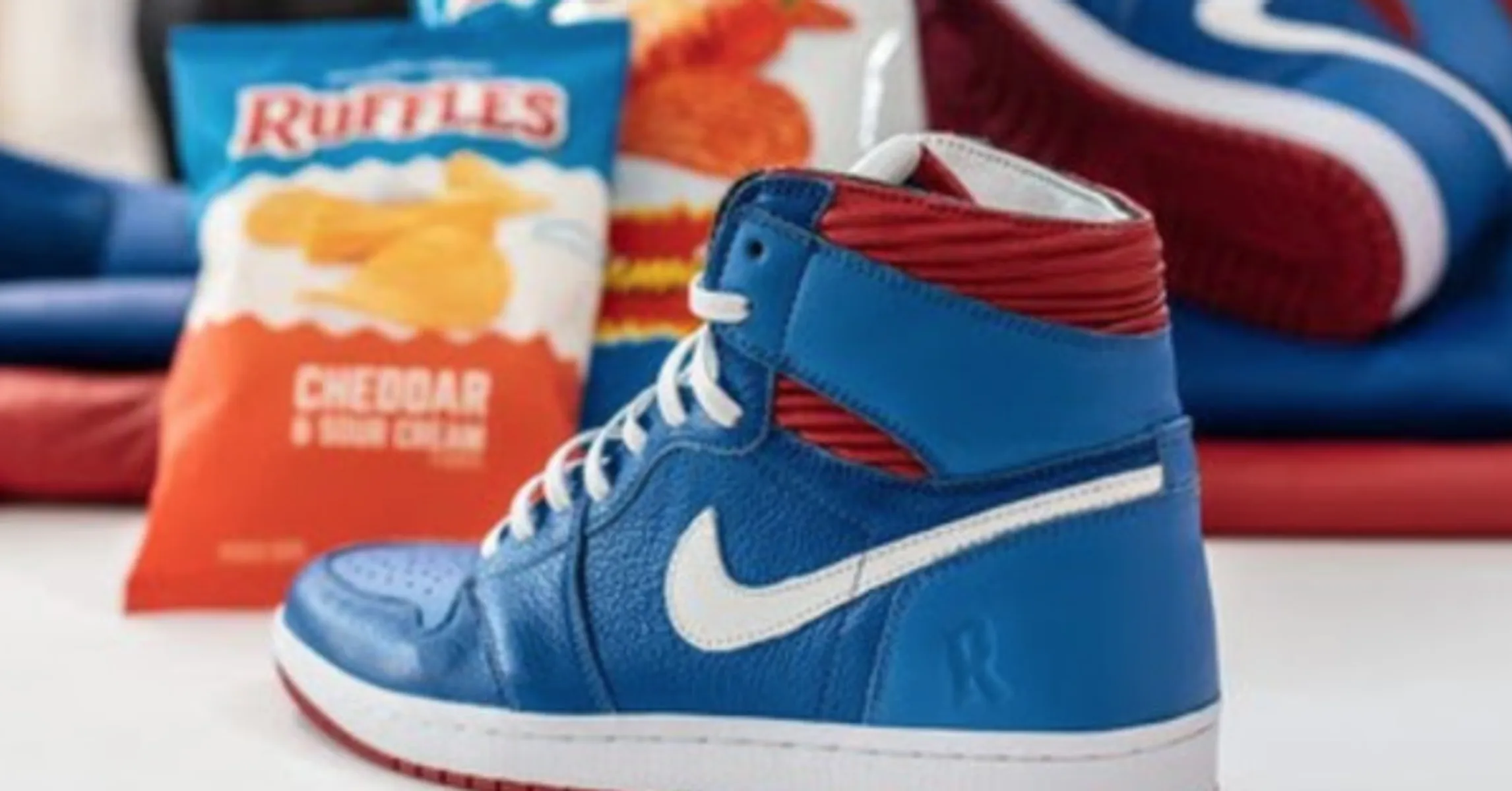 Anthony Davis Reveals Custom Nike x Ruffles Sneaker Collab