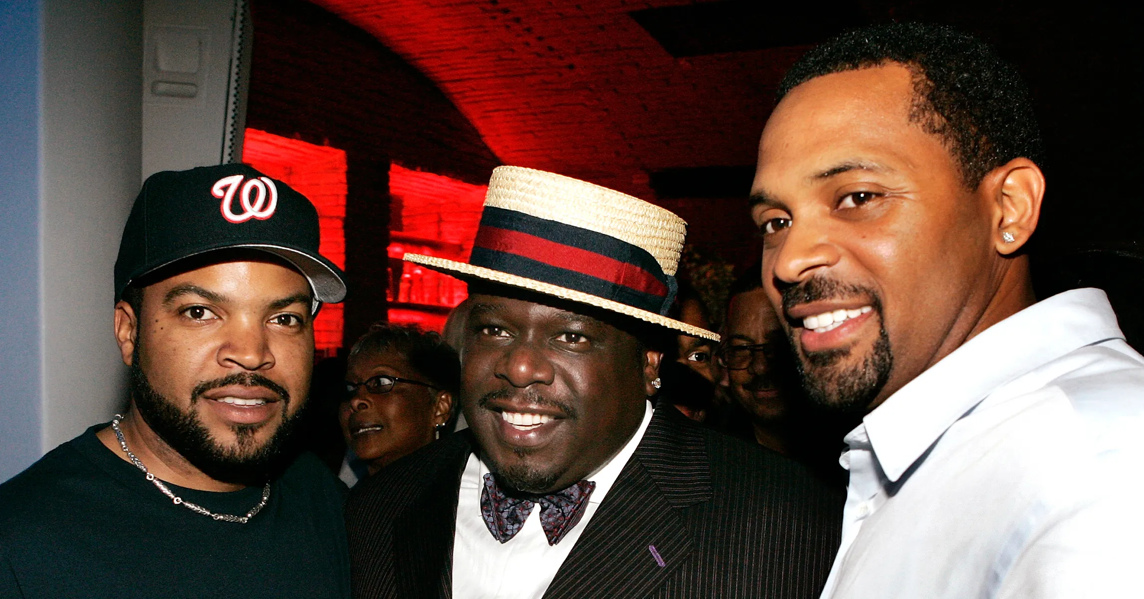Ice Cube, Mike Epps, & John Witherspoon Spotted Filming New "Friday” Movie