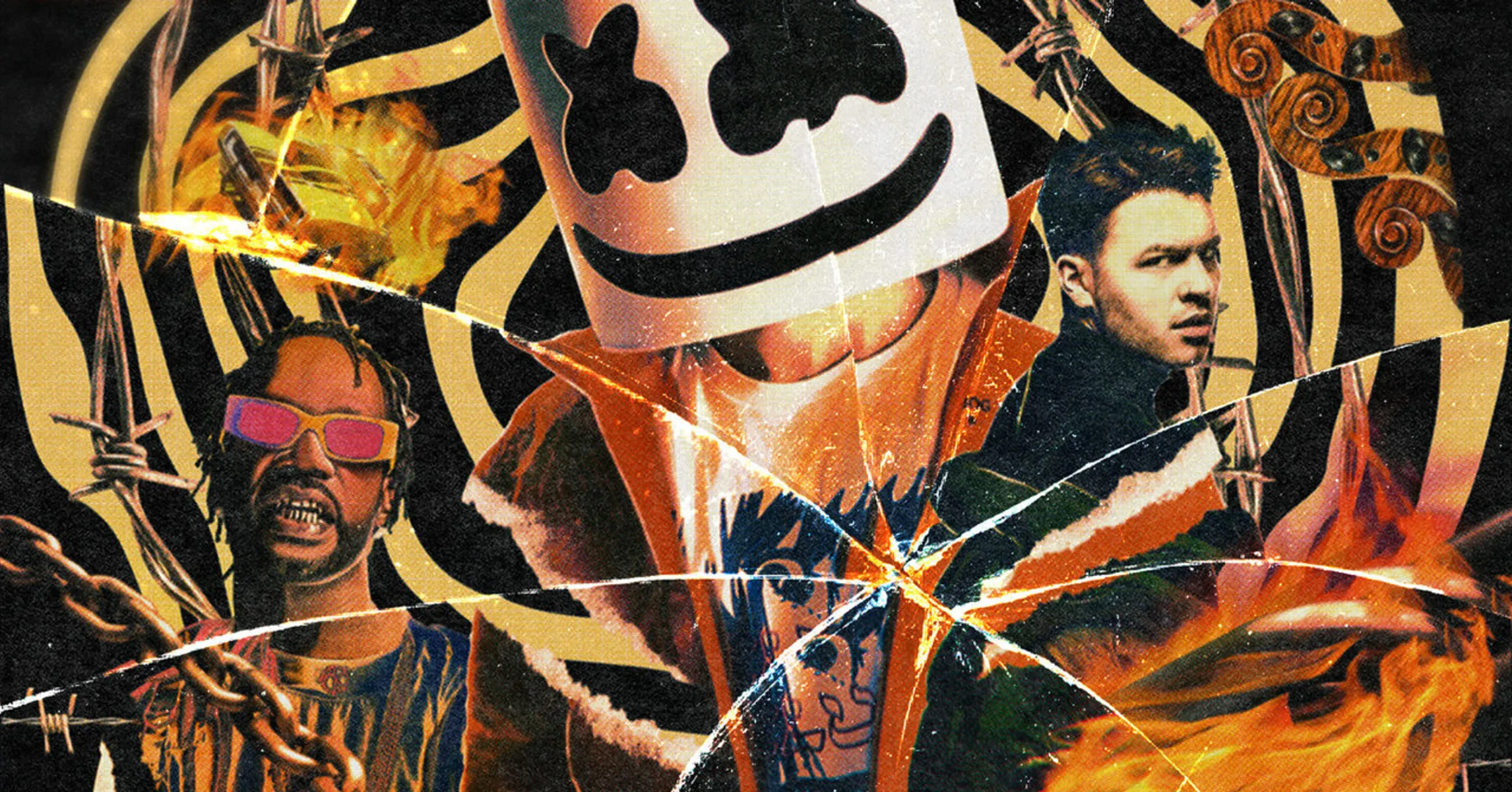 Juicy J Snaps On Marshmello's New Single "Hitta"