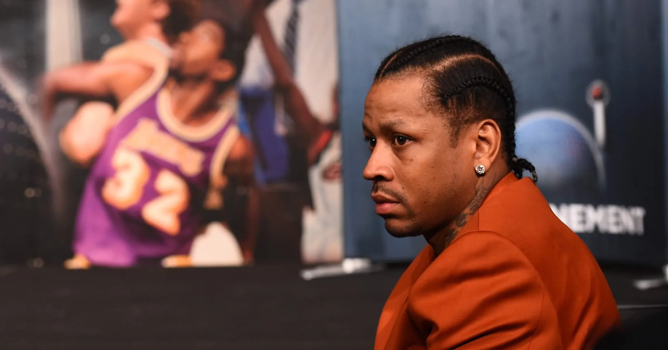 Allen Iverson Tears Up During Emotional HOF Press Conference