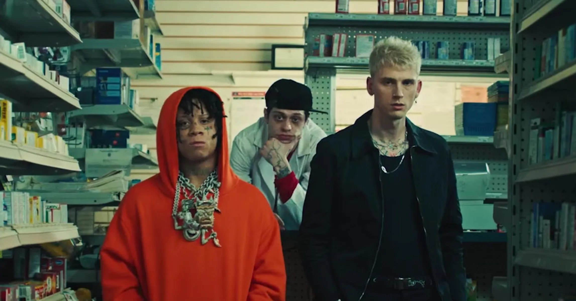 Machine Gun Kelly & Trippie Redd's "Candy" Video Stars Pete Davidson