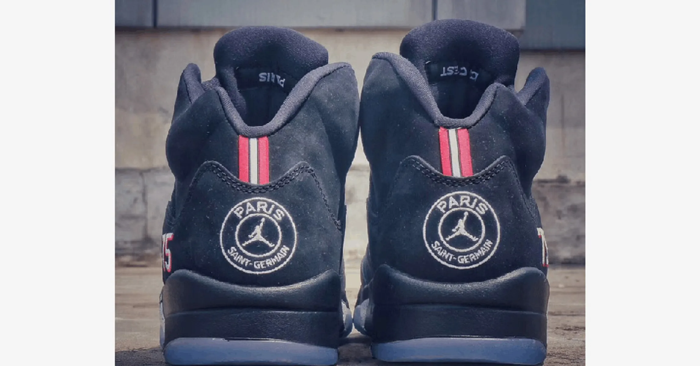 "Paris Saint-Germain" Air Jordan 5 Rumored To Release: First Look