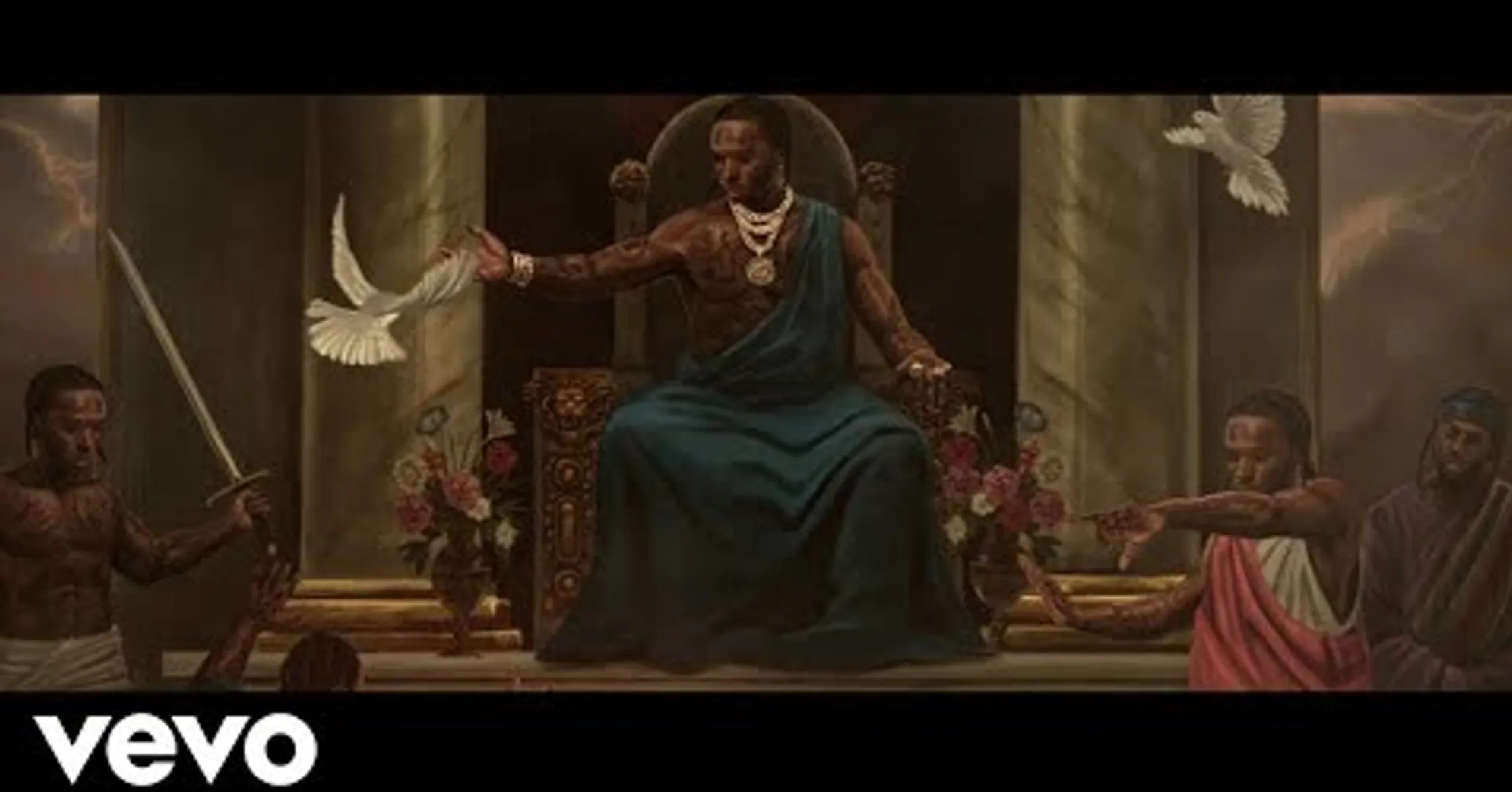 Dua Lipa & A Pop Smoke Hologram Appear In The "Demeanor" Music Video