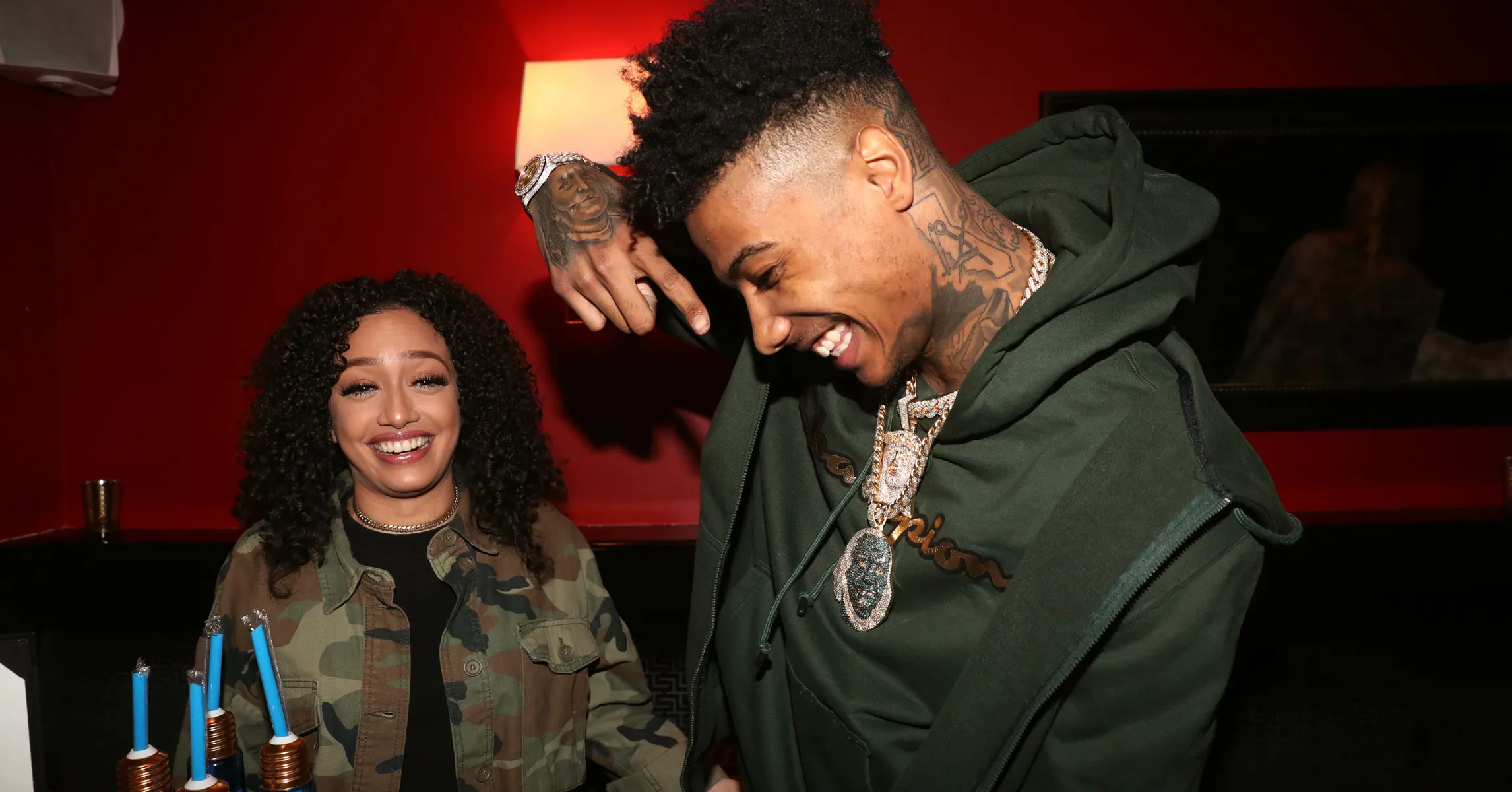 Blueface Clowns Himself With Emo Haircut Photo: "Before The Fame" Perm