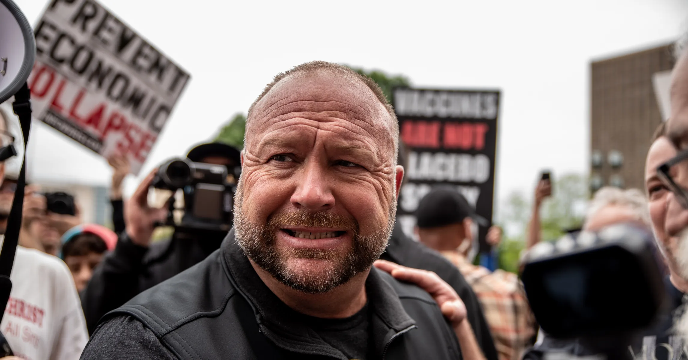 Alex Jones's Wife Erika Wulff Jones Arrested For Allegedly Hitting Him ...