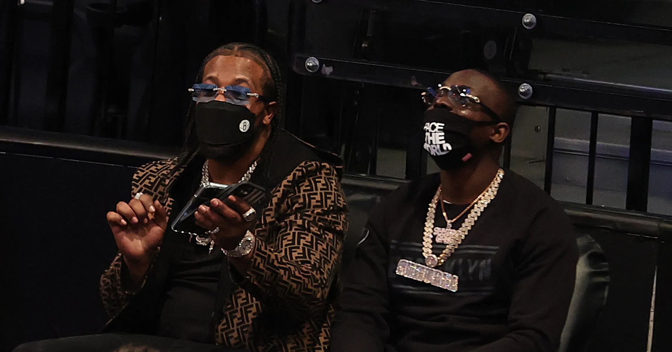 Bobby Shmurda Gifts Rowdy Rebel Iced Out "Rude Boy" Chain