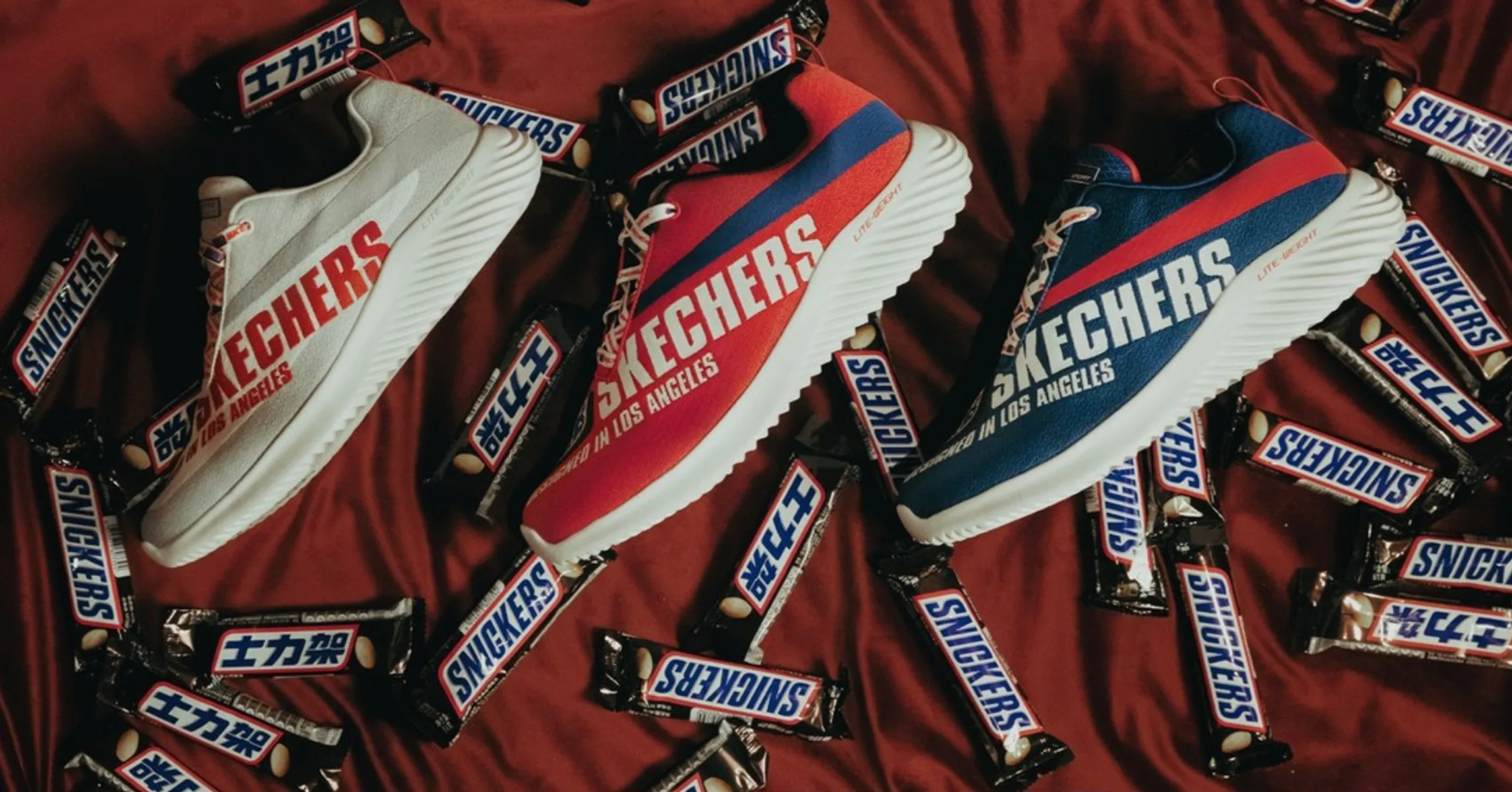 Skechers & Snickers Launch Collaborative Sneaker Collection