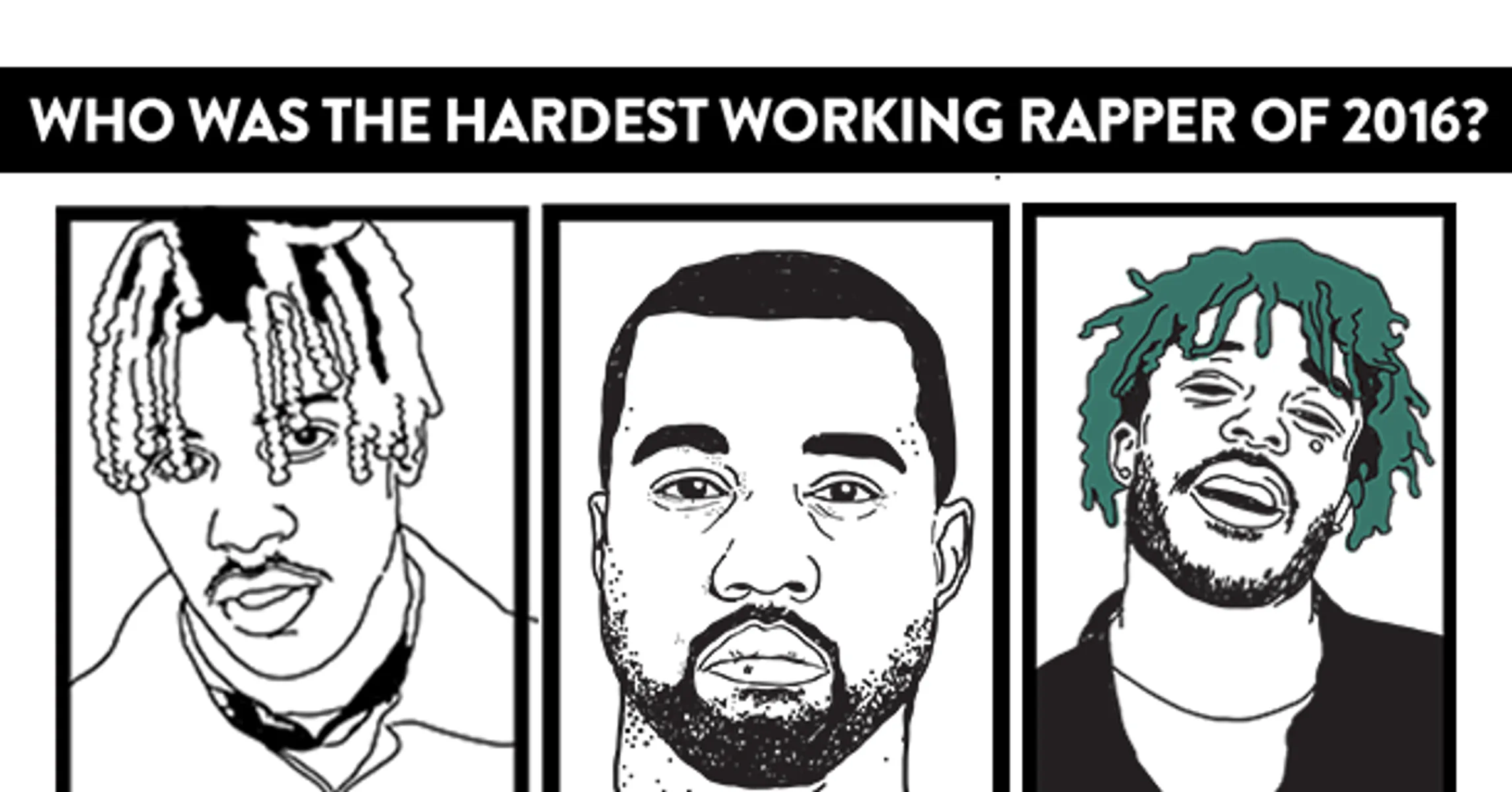 Who Was The Hardest Working Rapper Of 2016?