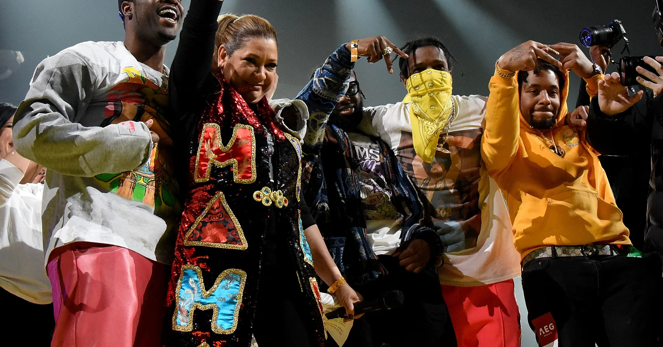 A$AP Yams' Mom Pours One Out For Her Son