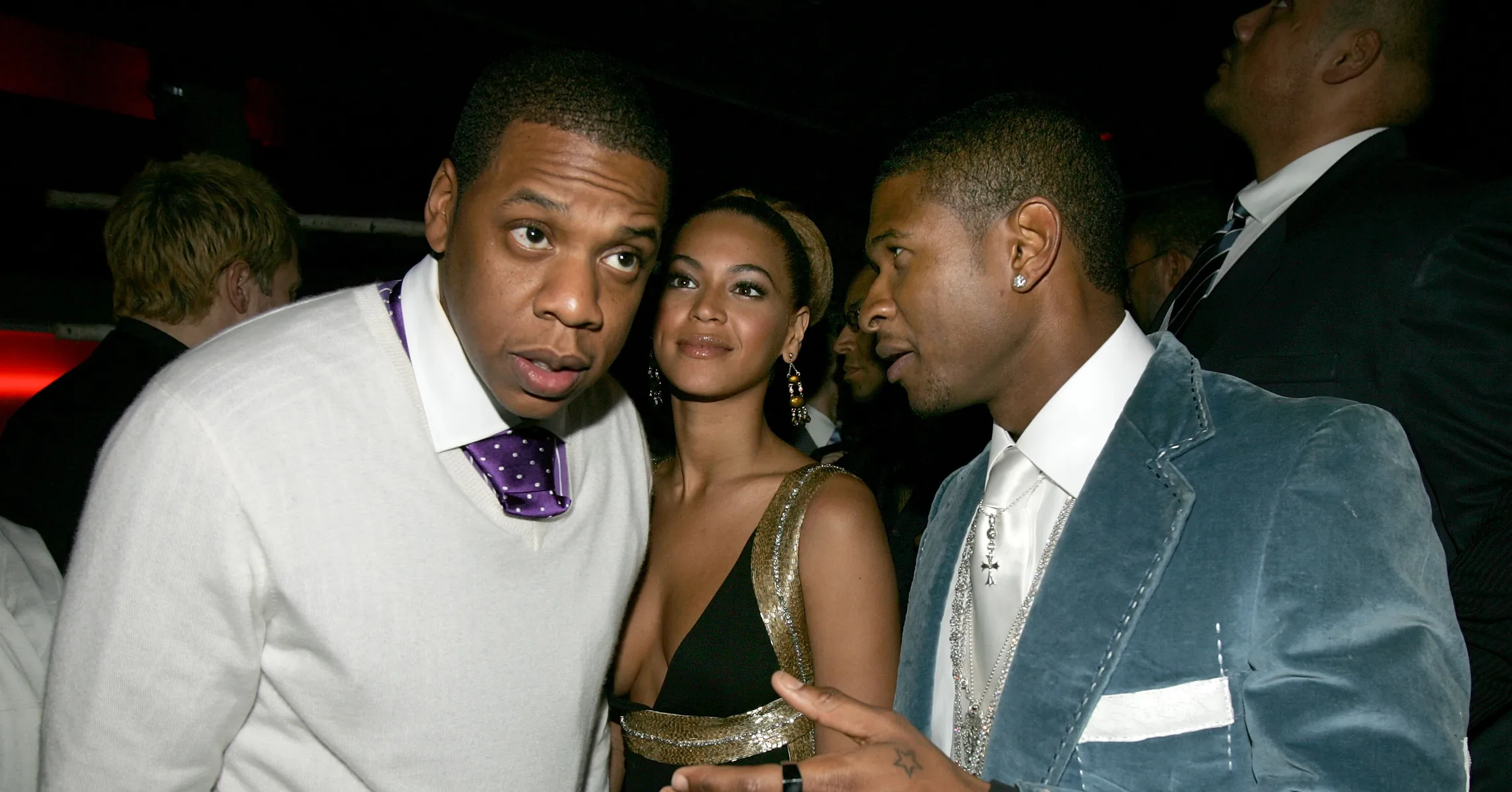 Jay-Z Smiles Big During Studio Session With Usher