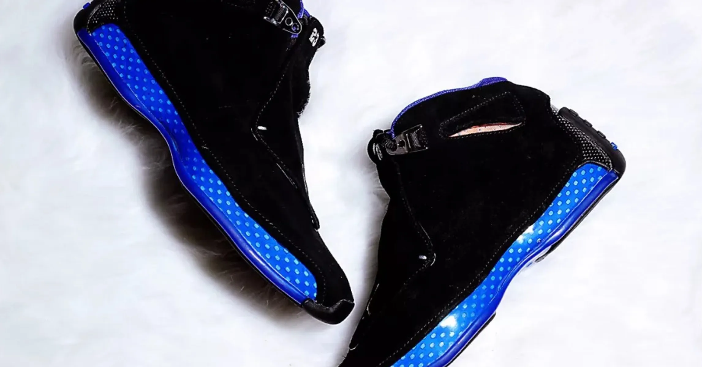 Air Jordan 18 "Black Sport Royal" Images & Release Details Revealed