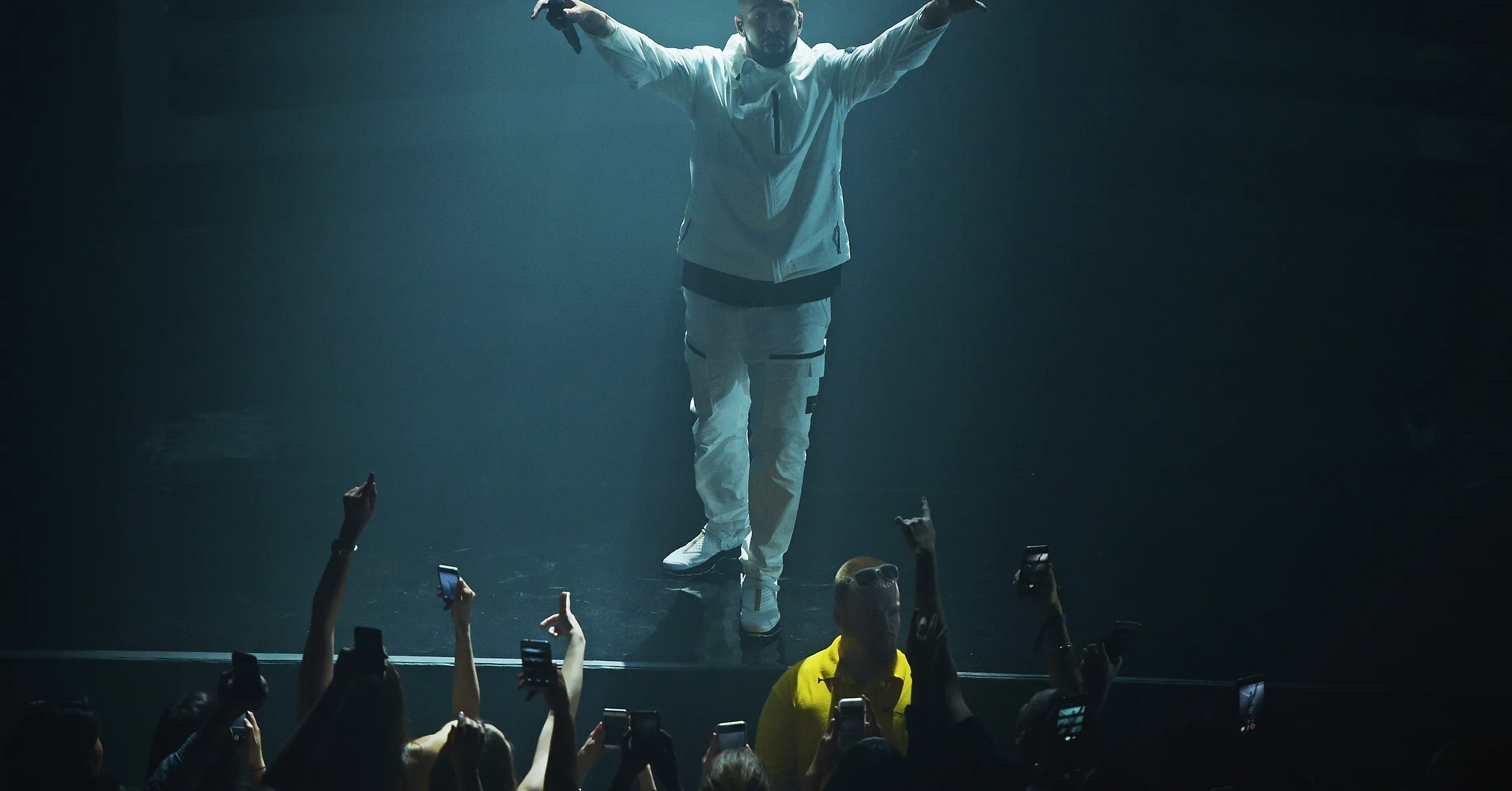 There Could Be A Version Of Kanye West's "Wolves" With Drake & Björk