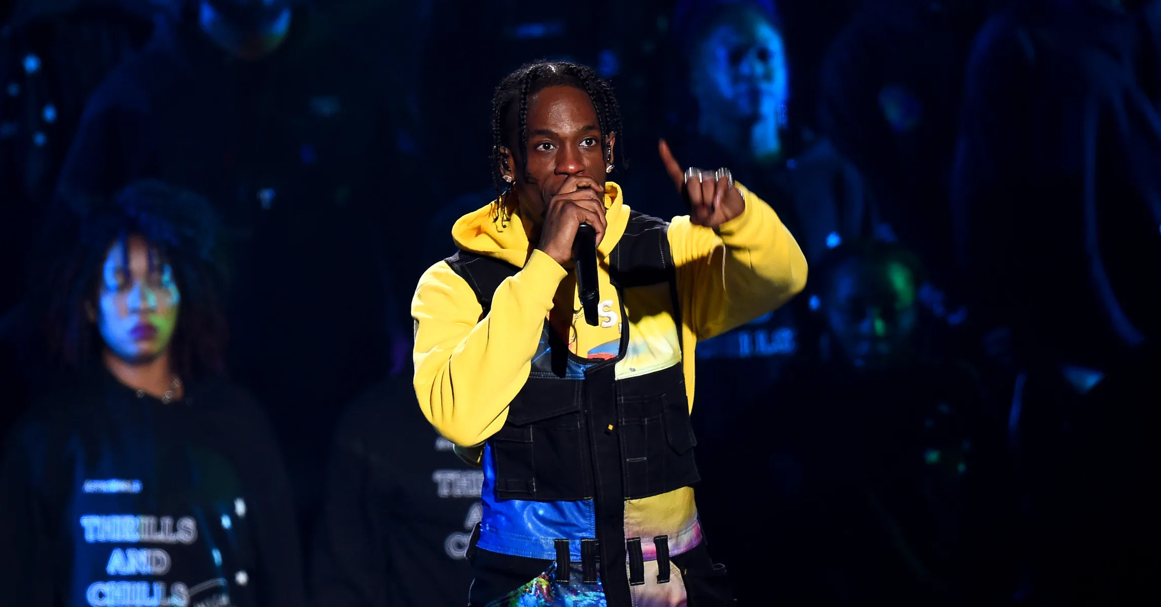 Travis Scott Performs “Skeletons," "Sicko Mode," & “Astrothunder” On "SNL"