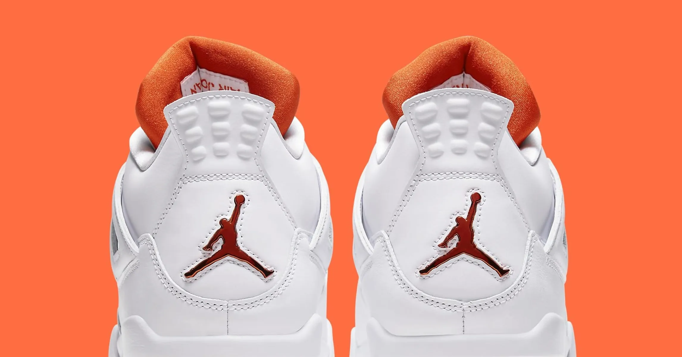 Air Jordan 4 "Metallic Orange" Drops Next Month: Photos