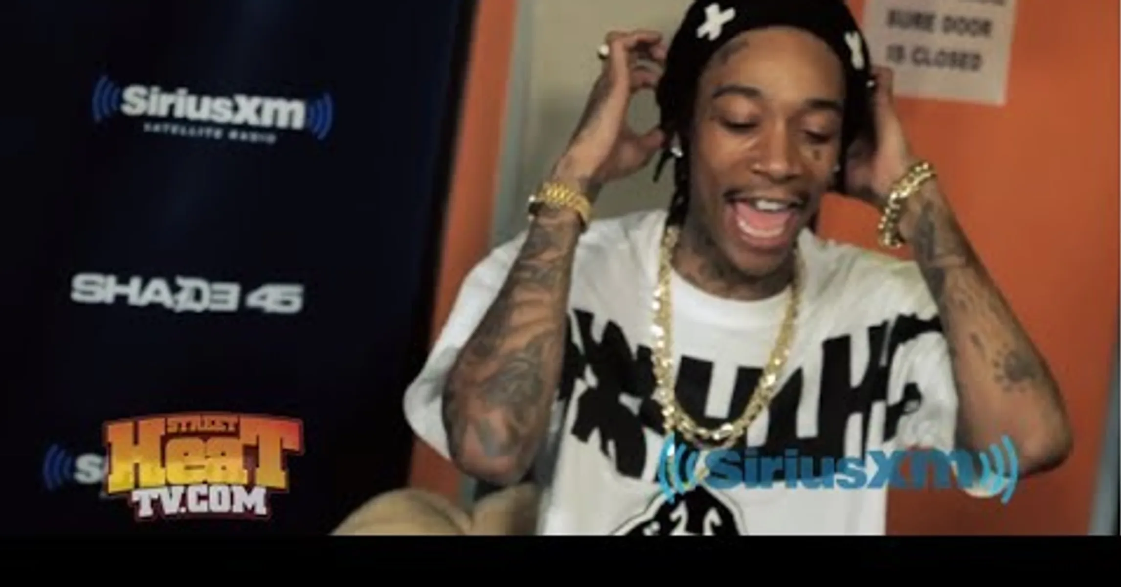 Wiz Khalifa Performs "We Dem Boyz" In-Studio