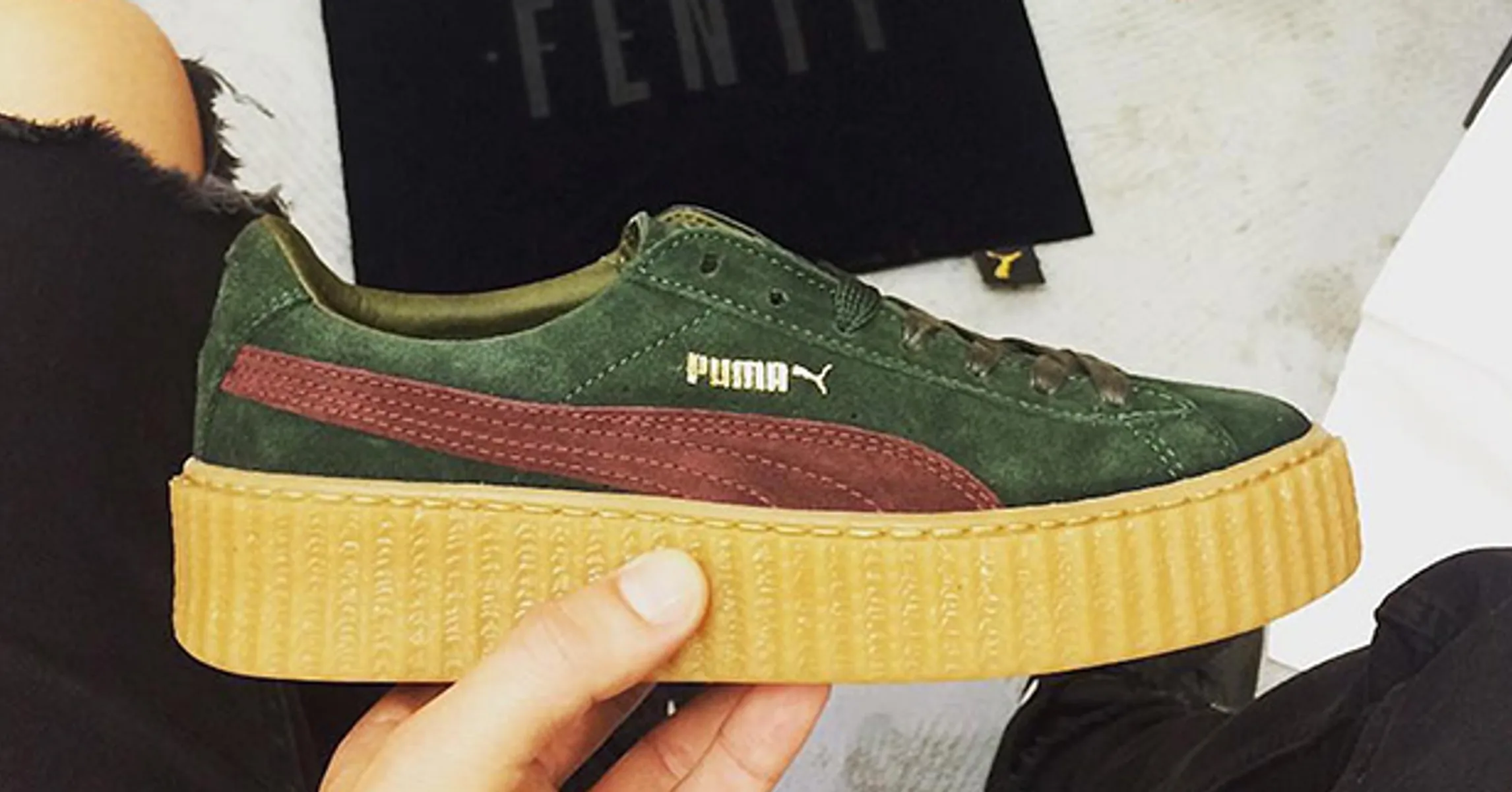 Three New Colorways Of The Rihanna x PUMA Creeper Are Releasing This Month