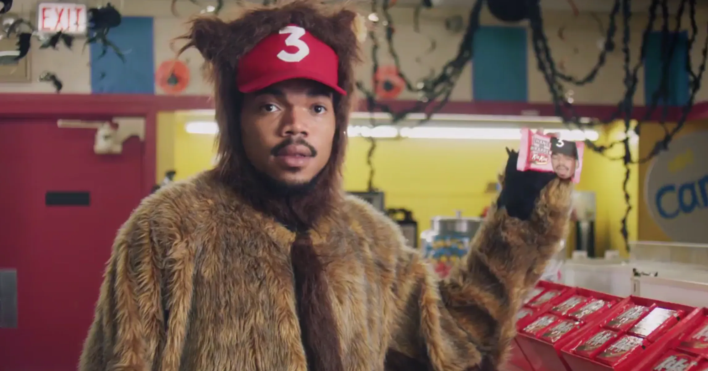 Watch Chance The Rapper's Halloween Kit-Kat Commercial