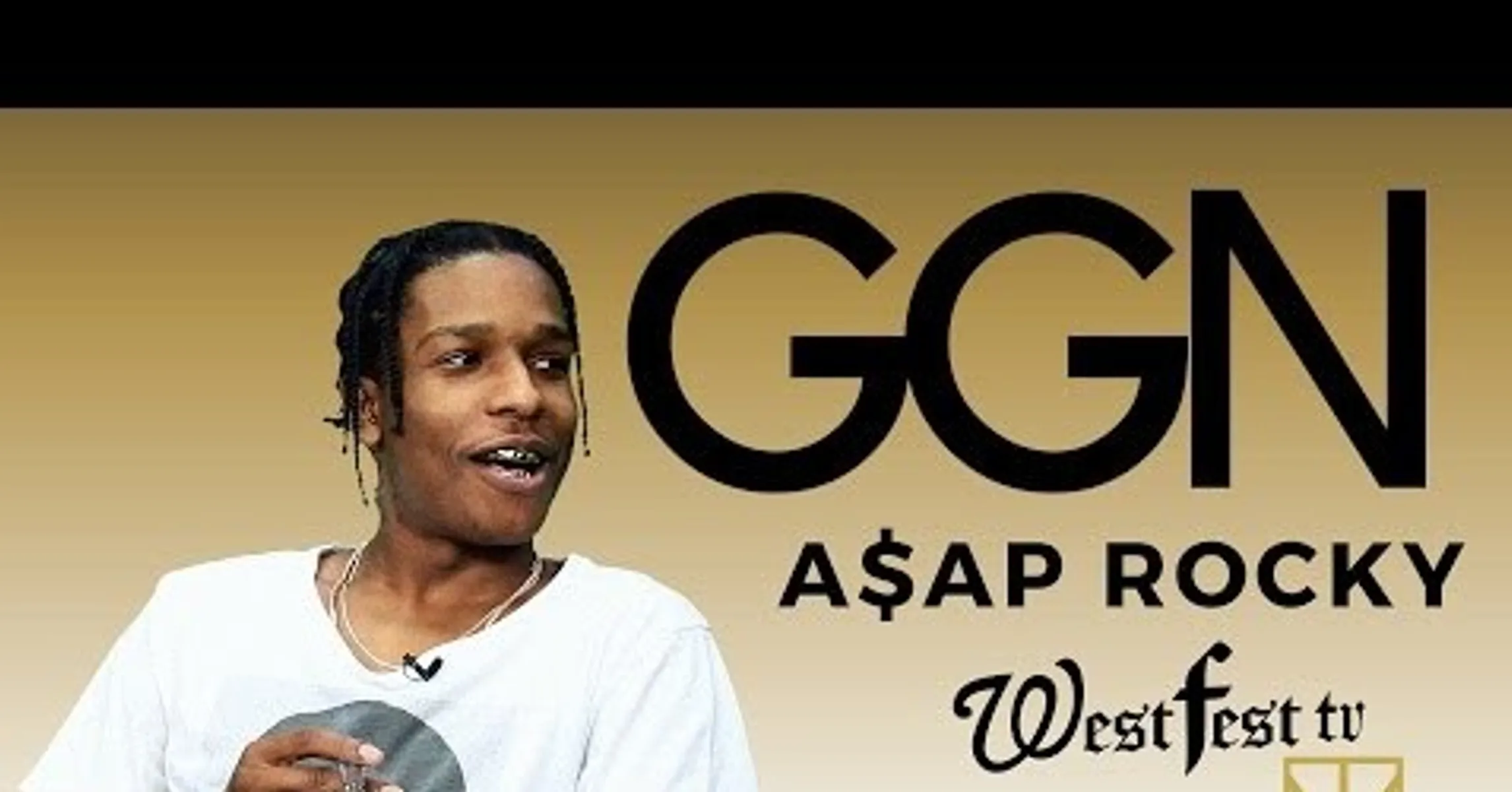 Watch A$AP Rocky Smoke With Snoop Dogg On GGN News