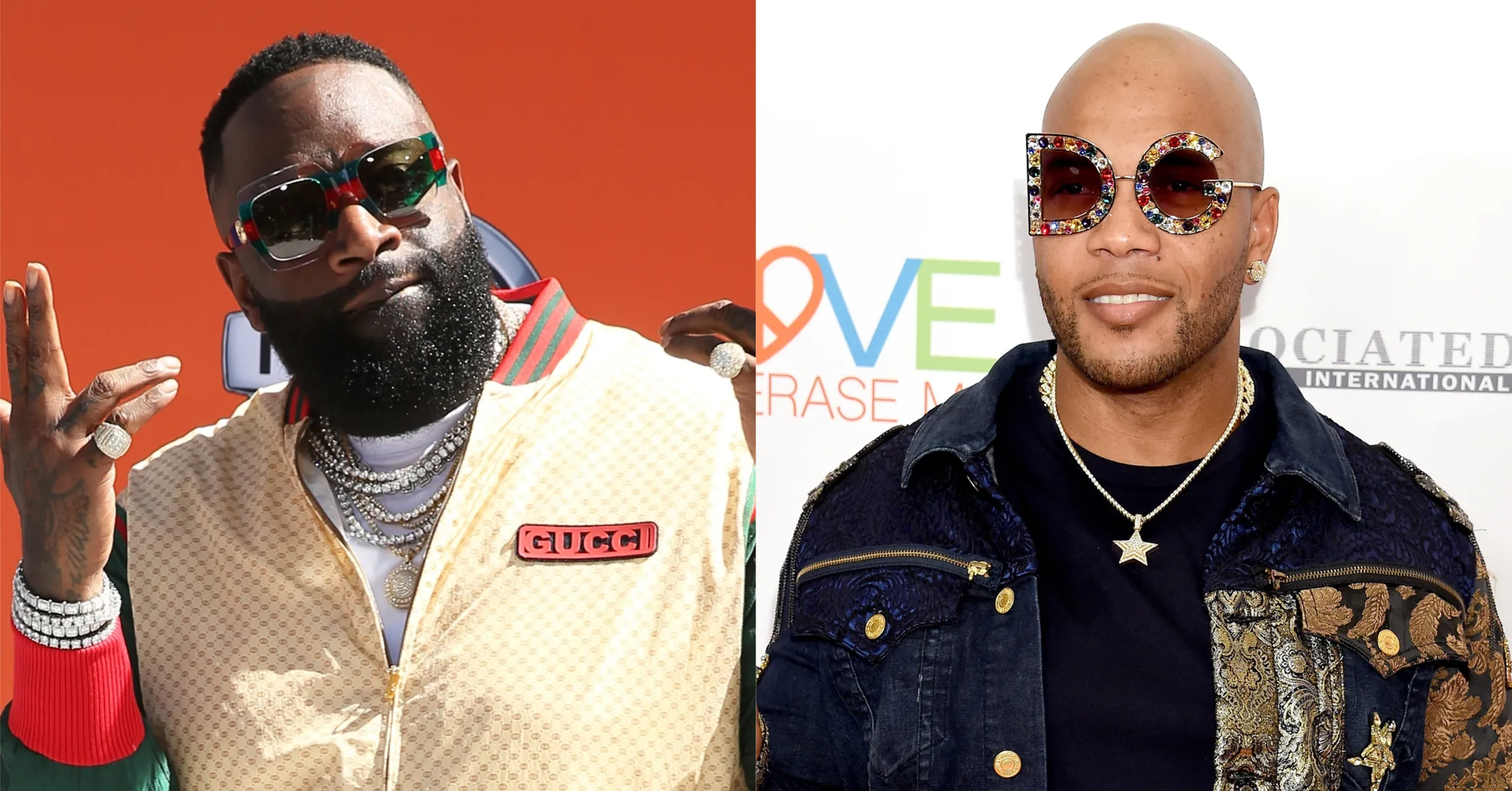 Rick Ross' Son & Flo Rida's Toddler Team Up In Cute Birthday Photo