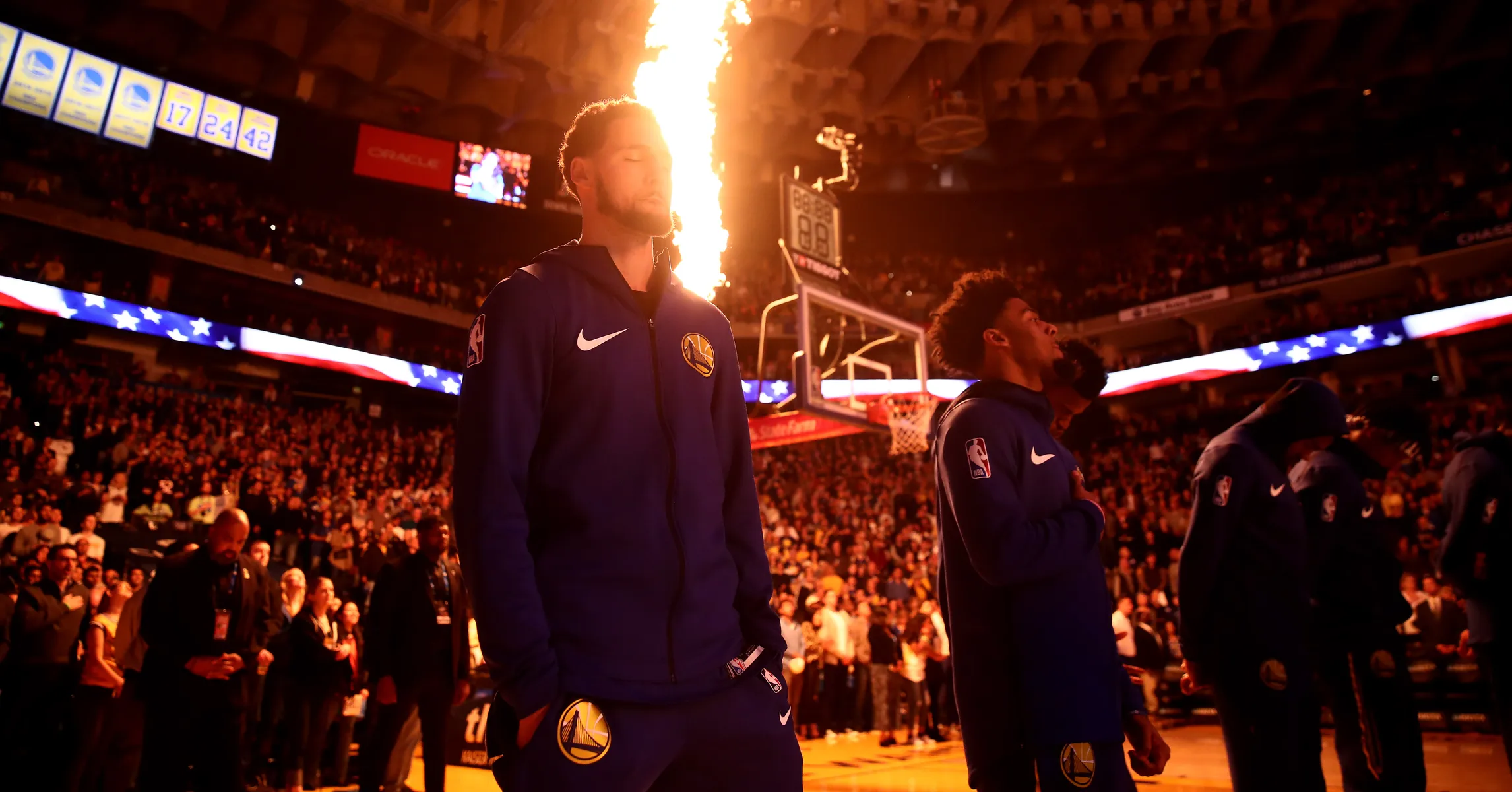 Golden State Warriors Bid Farewell To Oracle Arena With Special Banner
