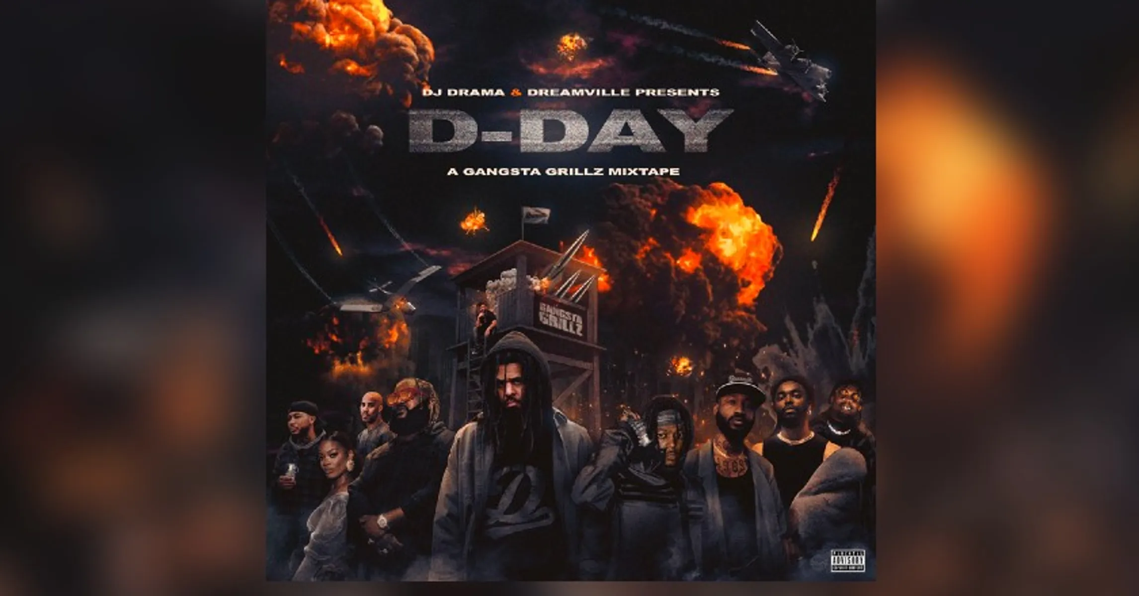 DJ Drama & Dreamville Present "D-Day: A Gangsta Grillz Mixtape"