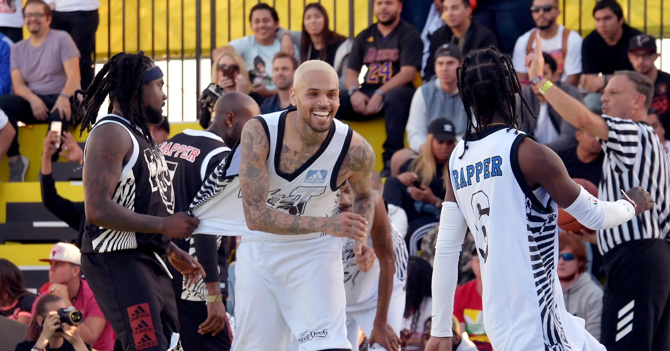 Chris Brown Grills YK Osiris, Makes NLE Choppa Need A Map During ...