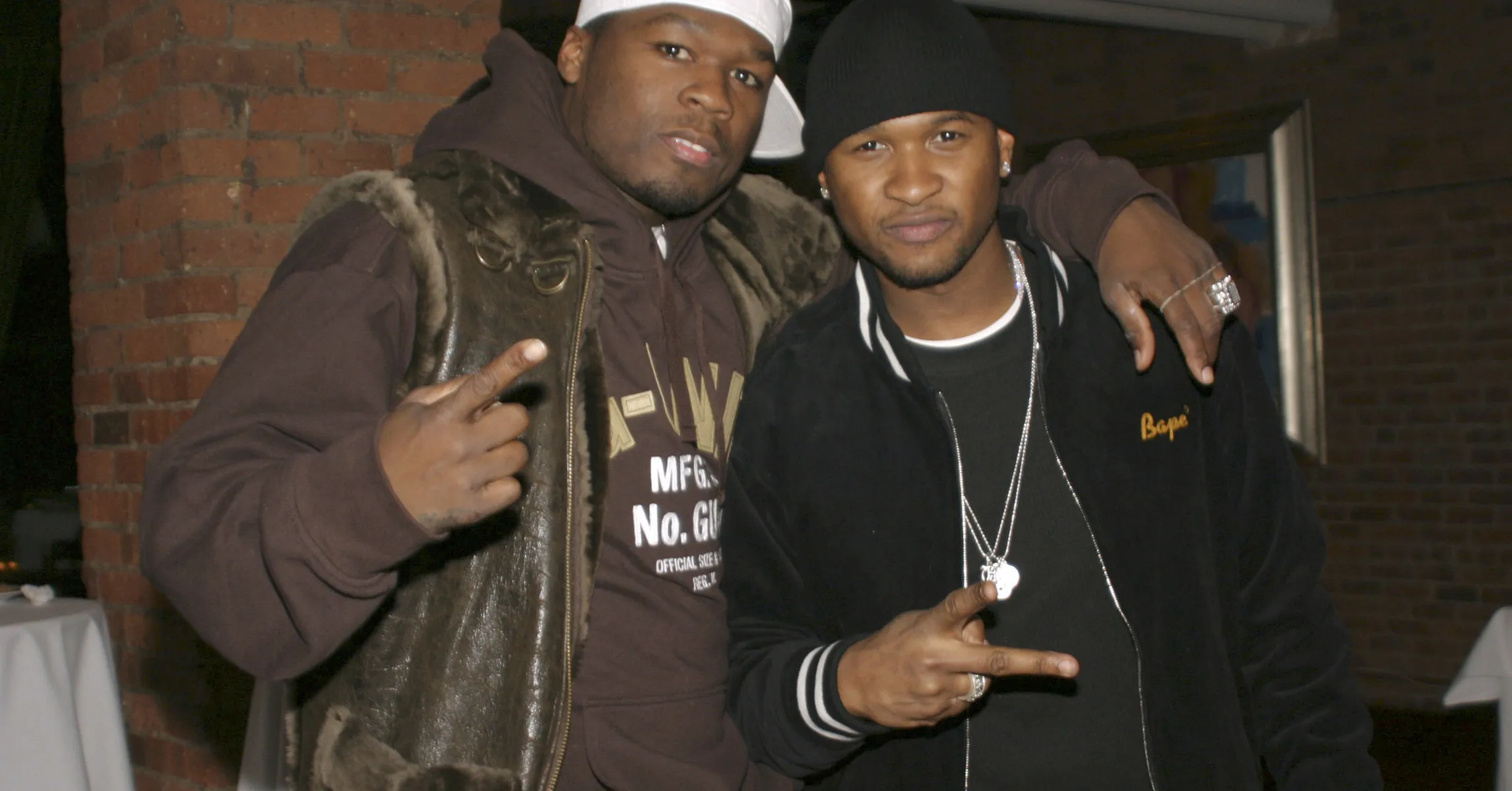 Usher Jokes About 50 Cent's "In Da Club" Playing During Son's Birth