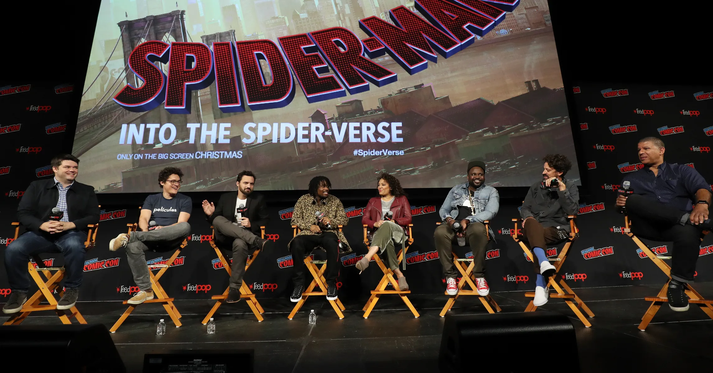 "Spider-Man: Into The Spider-Verse" Cast Previews 35 Minutes Of Film At ...