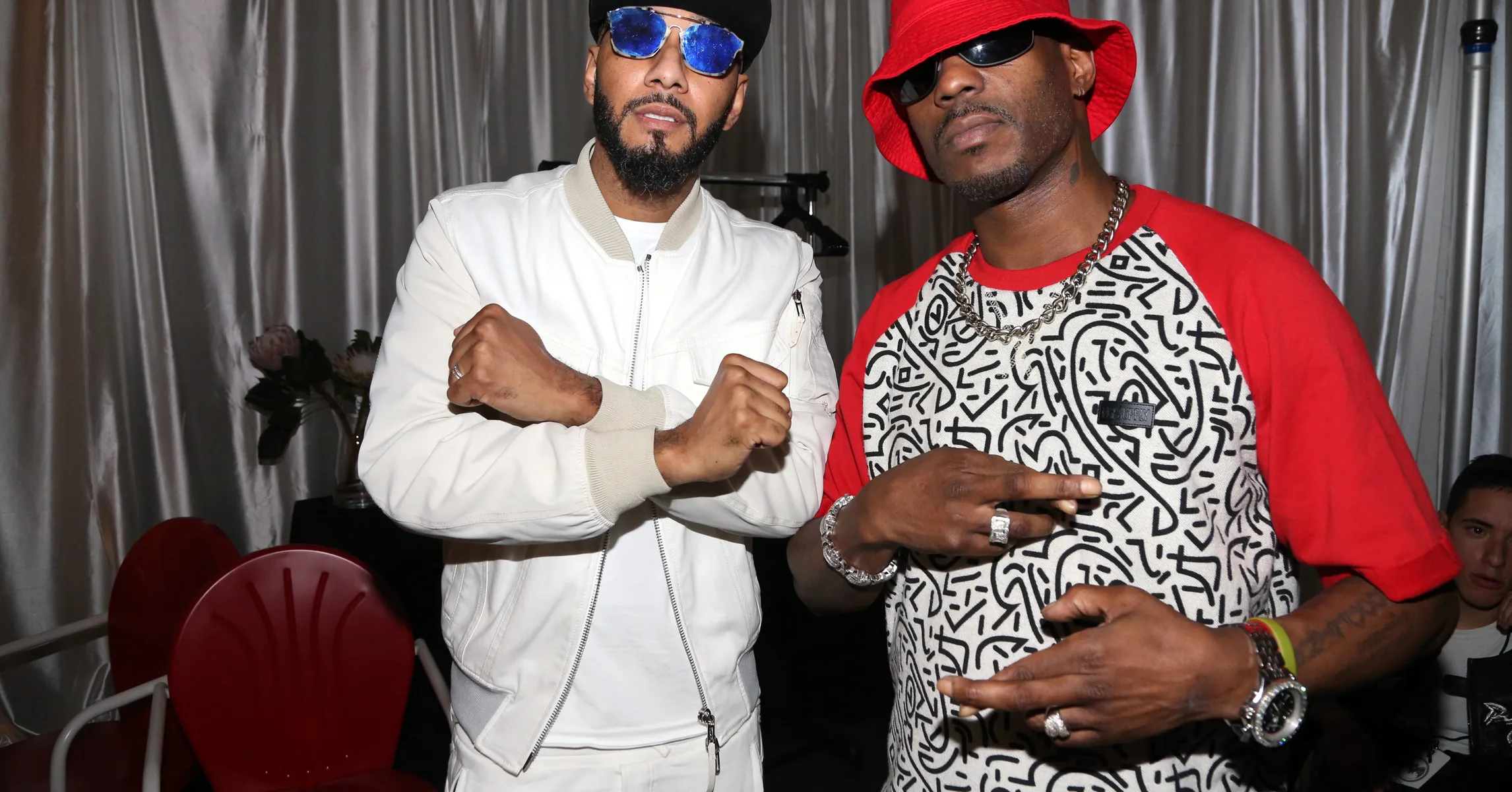 DMX & Swizz Beatz Have A Ruff Ryders Reunion In Studio