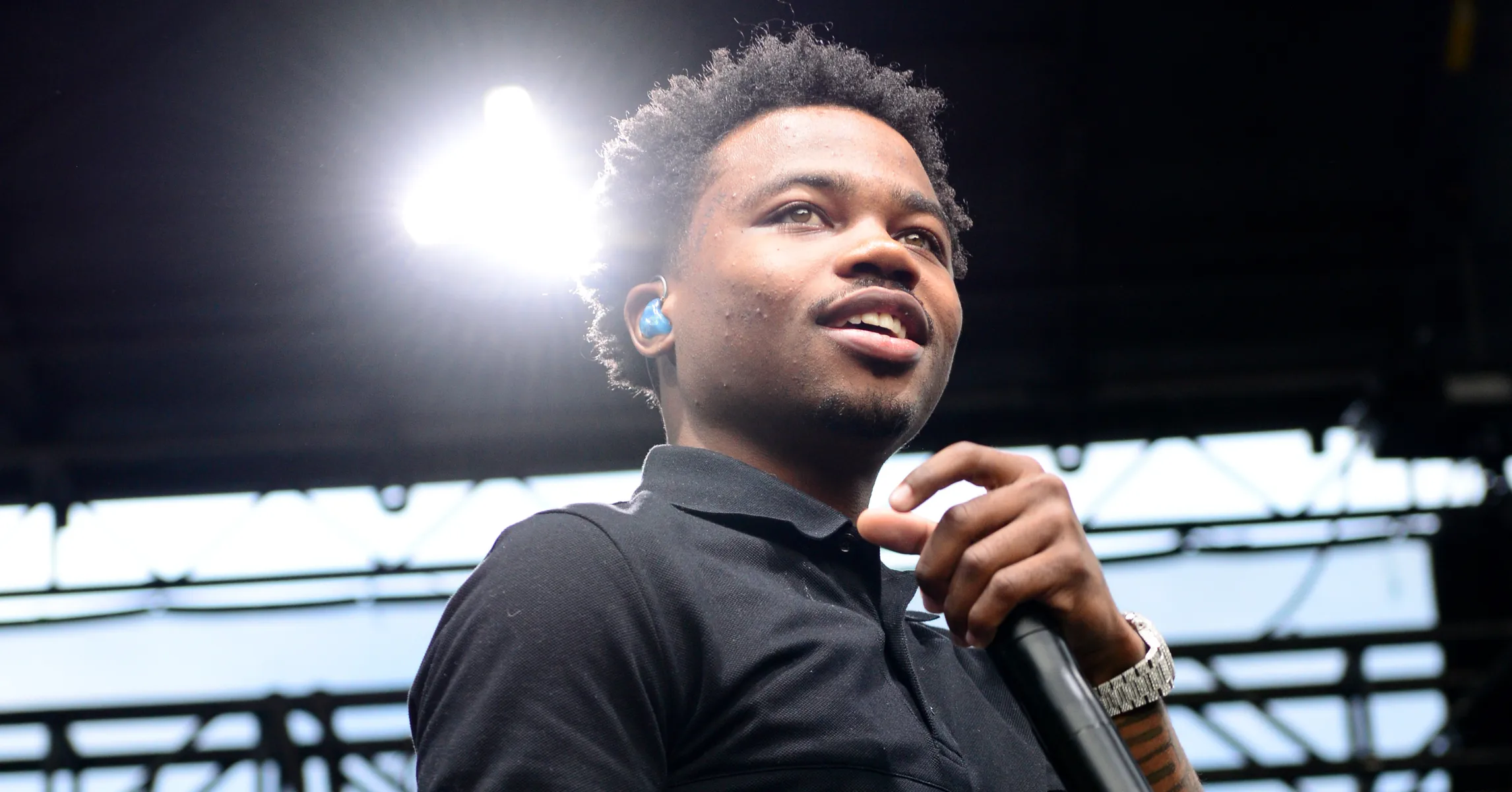 Roddy Ricch Hugs Lauren London After Nipsey's Grammy Win In Touching Photo