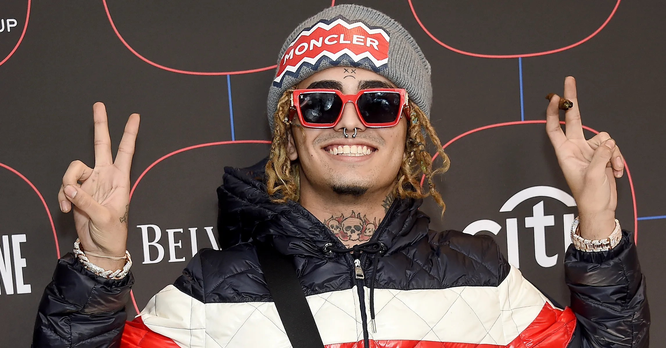 Lil Pump Shaved His Eyebrows & Is Unrecognizable