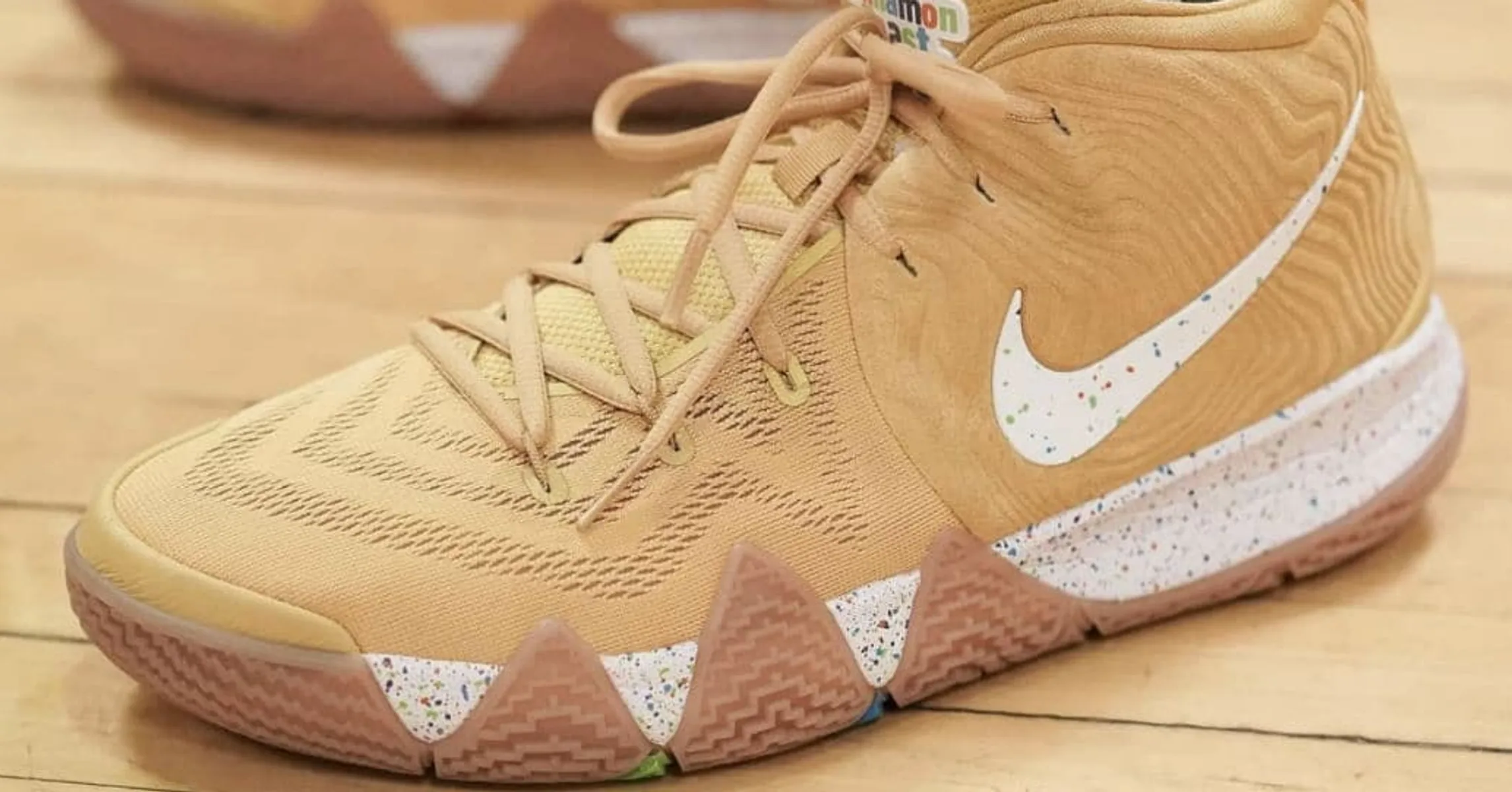 Nike Kyrie 4 "Cinnamon Toast Crunch" Revealed In Detail