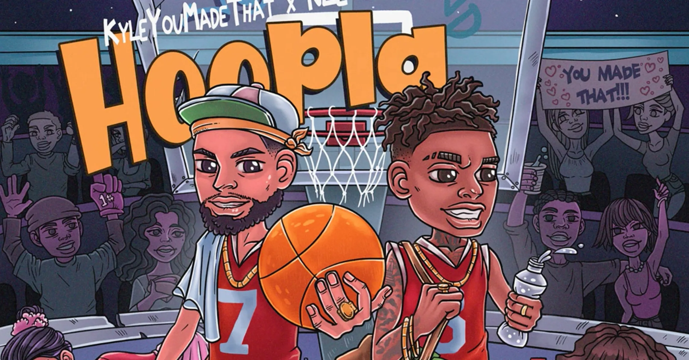 KyleYouMadeThat & NLE Choppa Channel Bow Wow On "Hoopla"