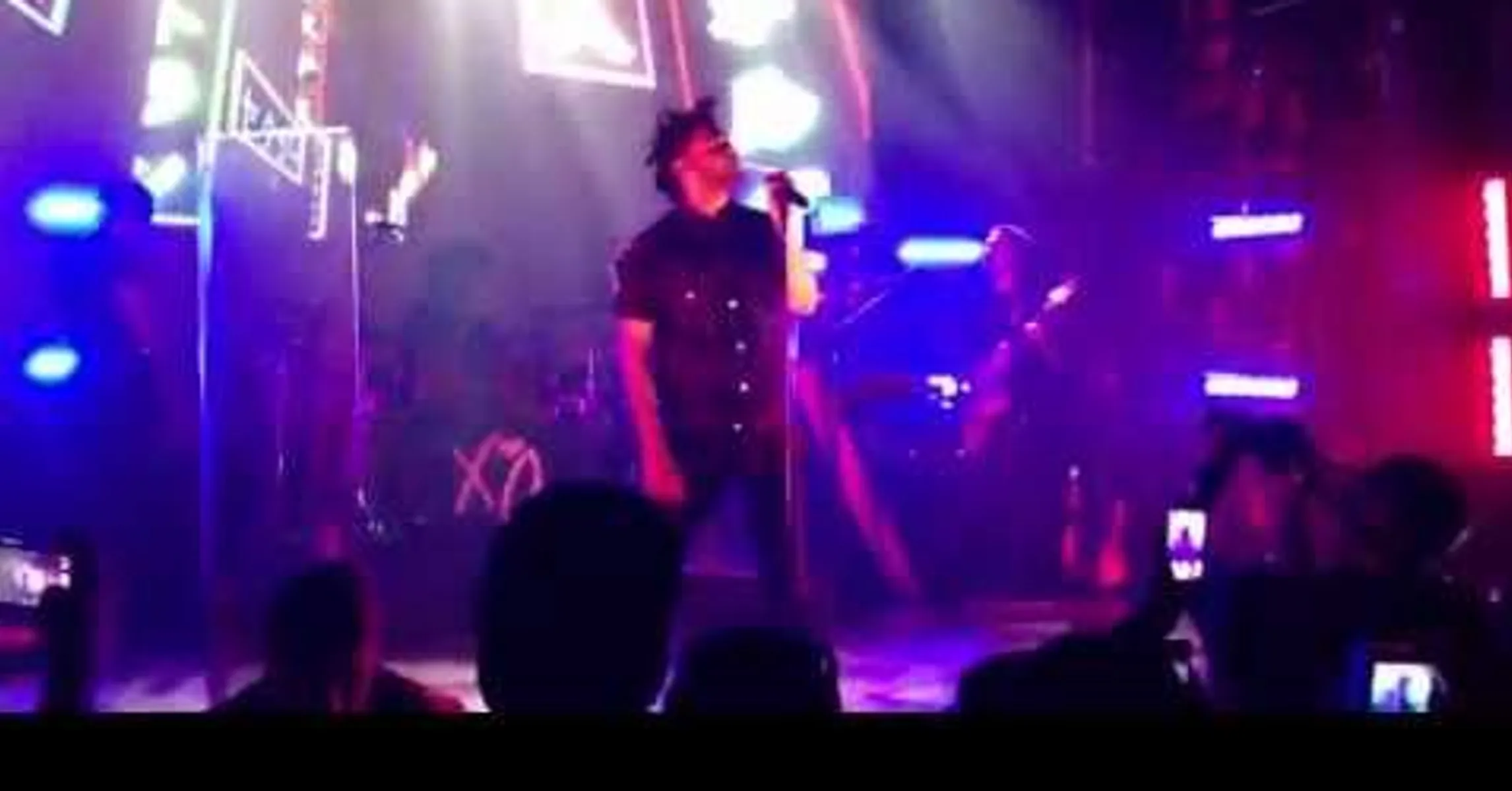 The Weeknd "Debuts New Song In Toronto" Video