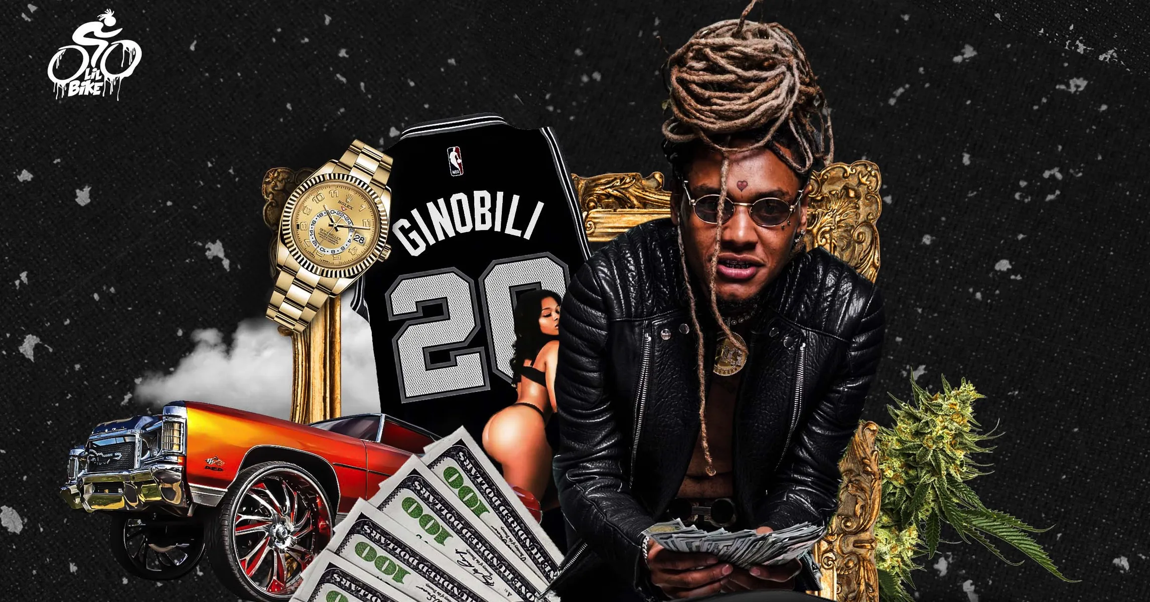 Atlanta Rapper Lil Bike Shows Off His Lifestyle On "Professional"