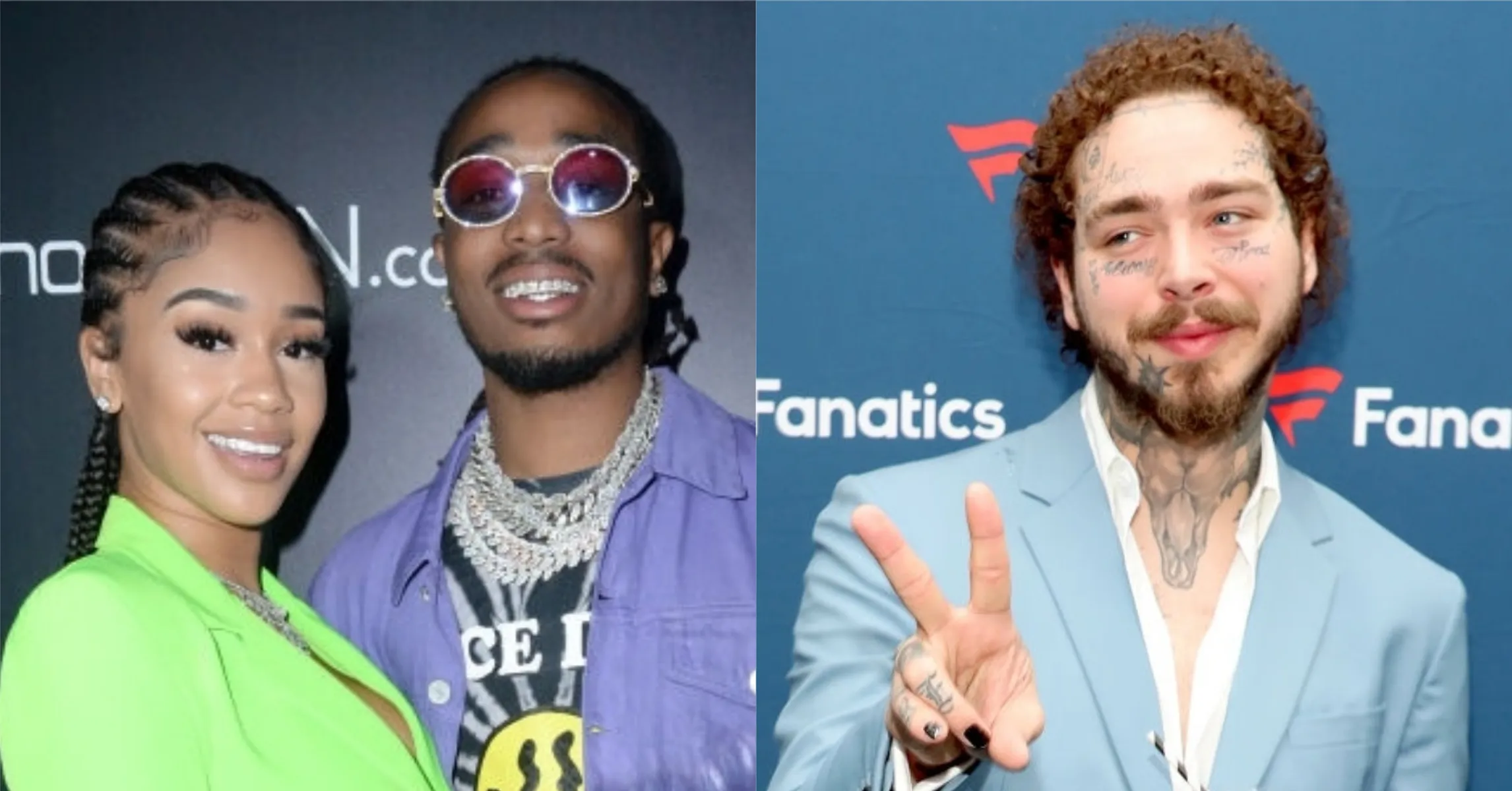 Saweetie Lowkey Annoyed By Quavo & Post Malone BBMA Meet-Up