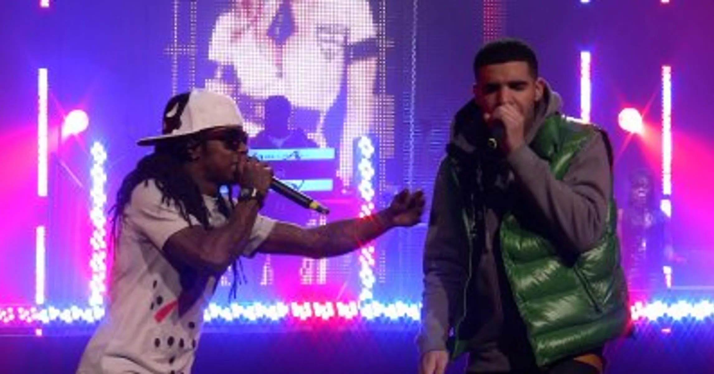 Drake Brings Out Lil Wayne In Miami