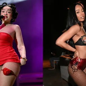 Ice Spice Flashes Crowd In Betty Boop Costume's Itty Bitty Red Dress: Watch