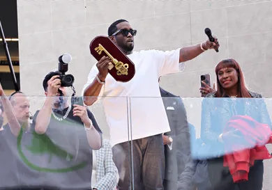 Diddy Honored With Key To NYC