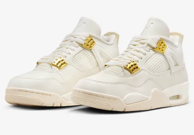 Air Jordan 4 “Metallic Gold” Gets Official Nike Photos