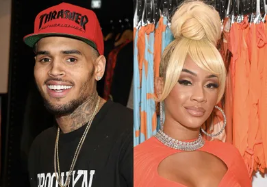 Chris Brown & Saweetie's Courtside Link-Up Has Social Media Debating ...
